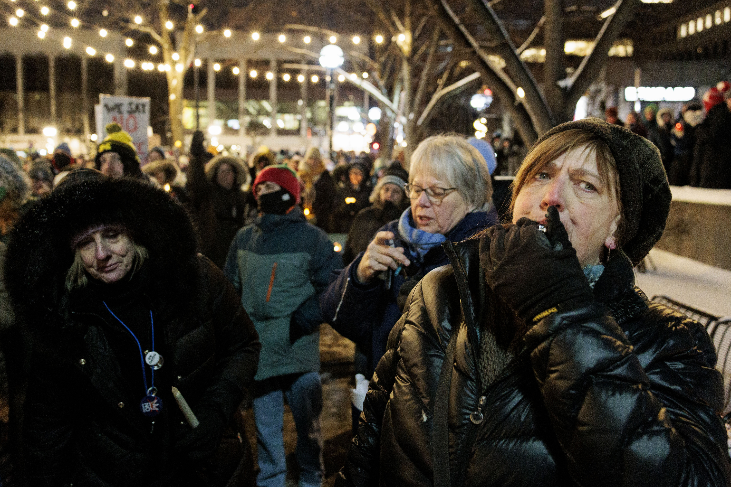 Ann Arbor gathers for vigil for Minnesota VA nurse killed by ICE ...