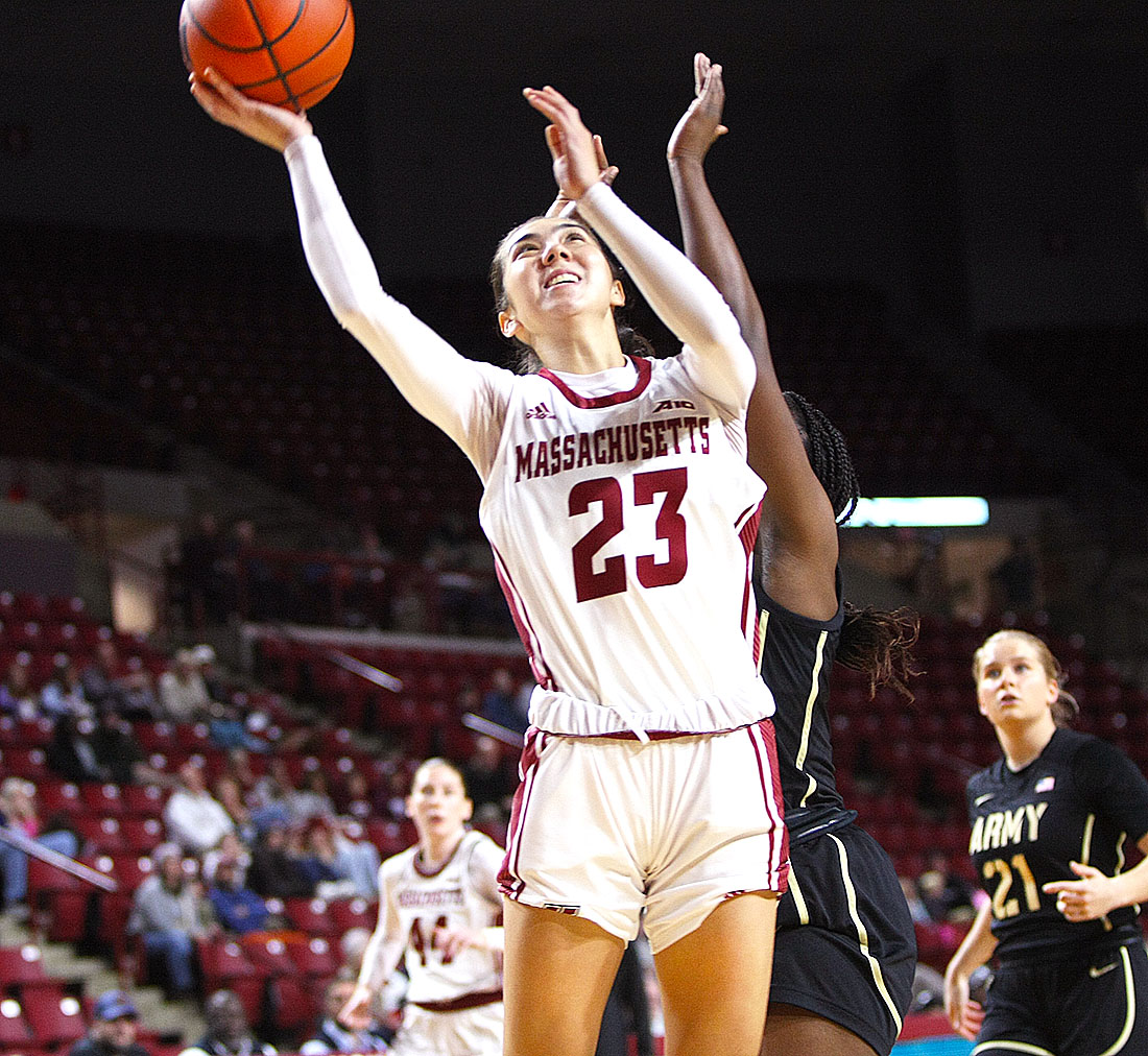 UMass Women's Basketball vs Army 11/23/24 - masslive.com