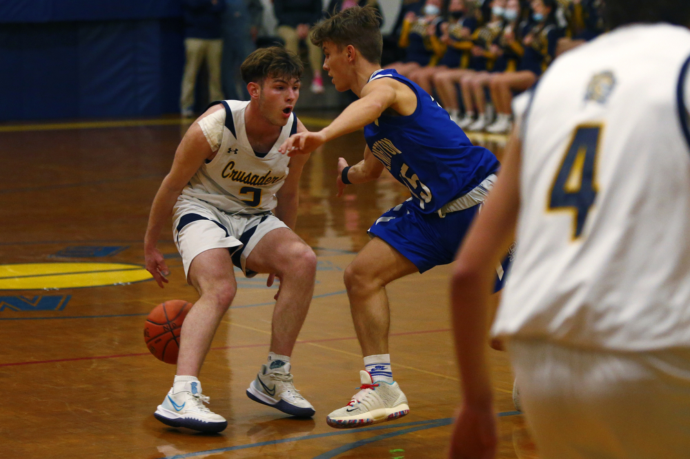 Notre Dame boys basketball hosts Palmerton on Jan. 12, 2022 ...