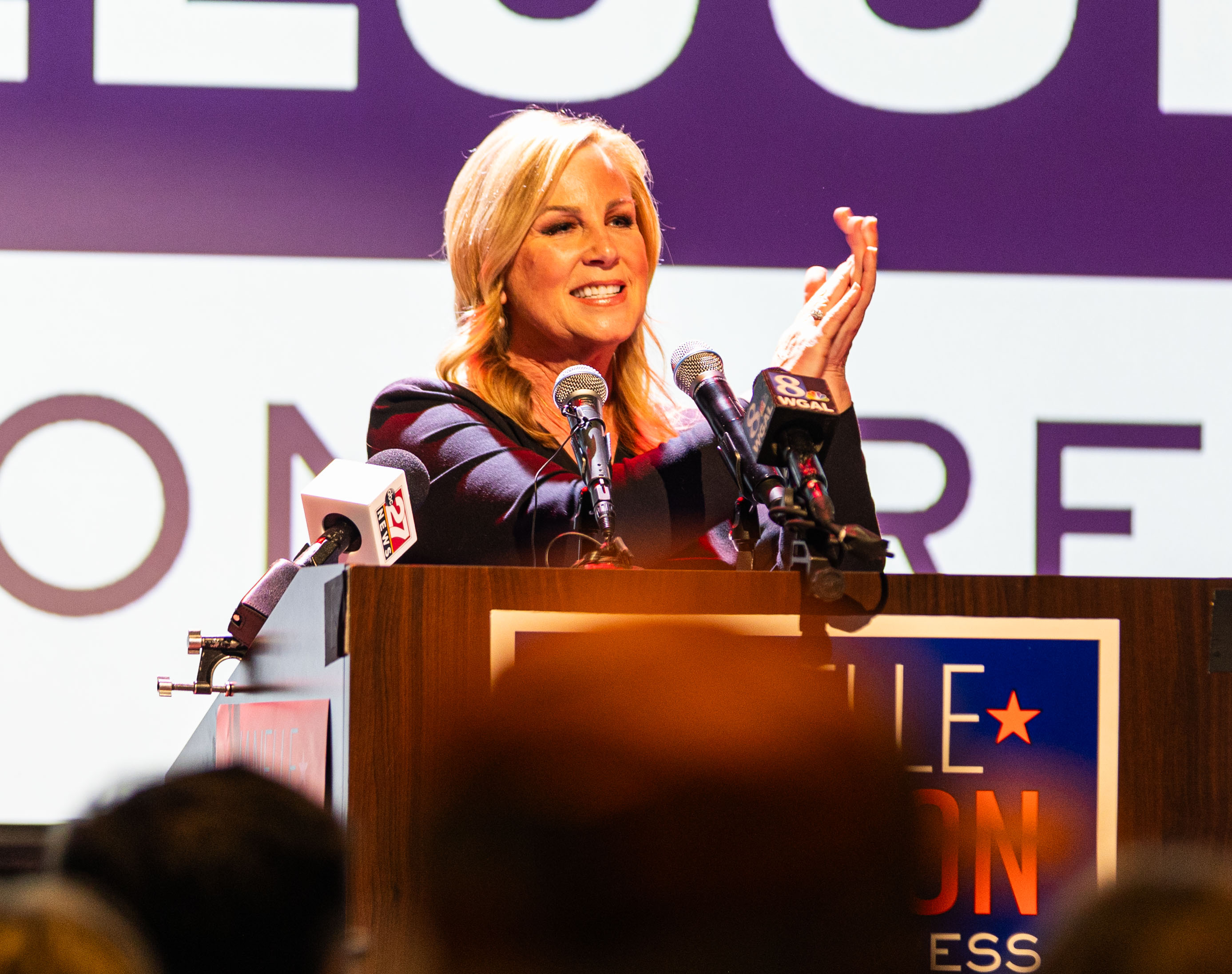 Janelle Stelson election night watch party - pennlive.com