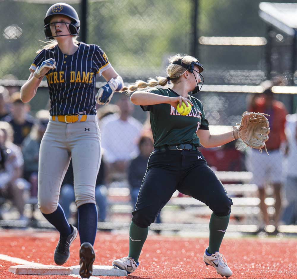 Class B softball championship:Notre Dame vs. Marcellus - syracuse.com