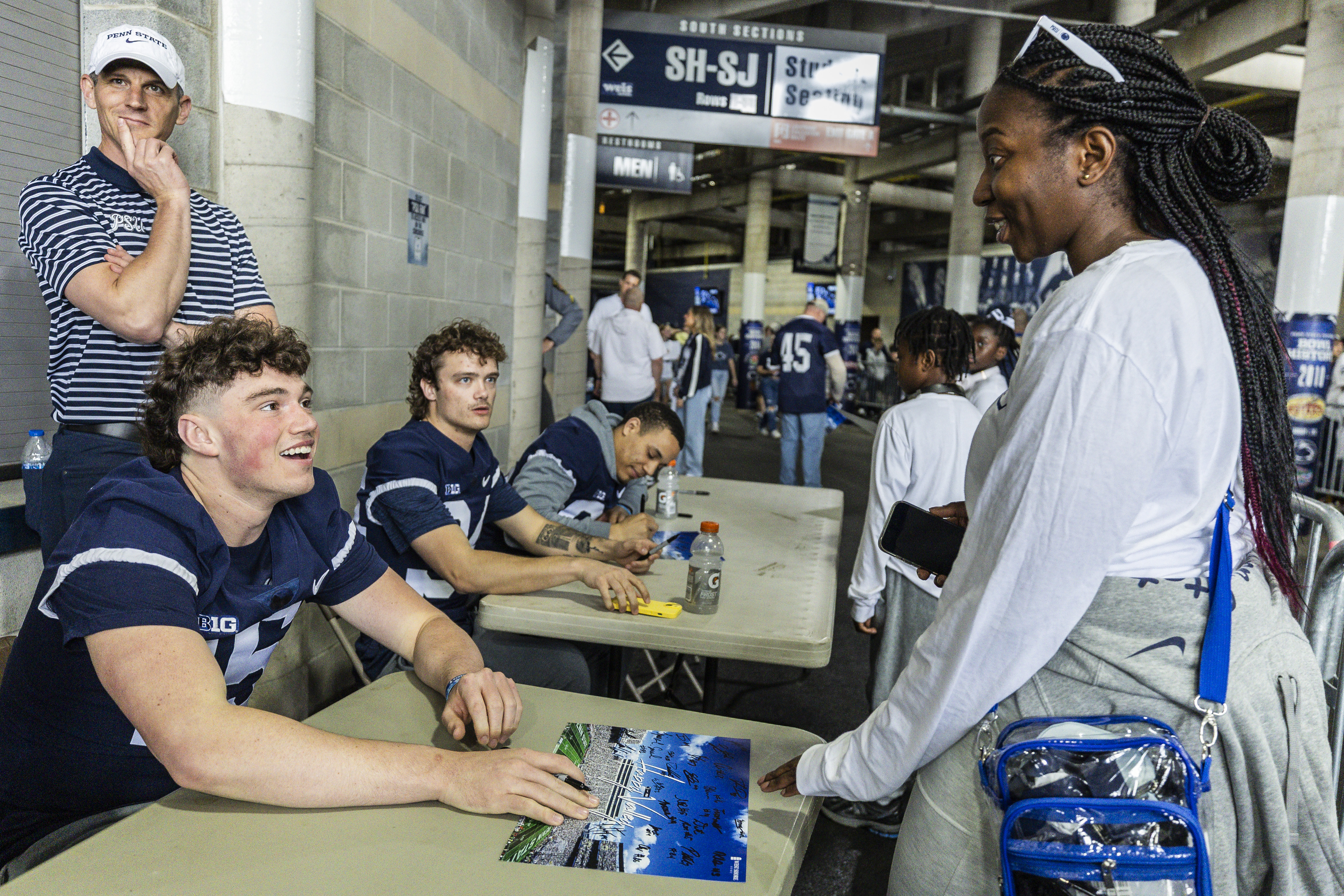 Penn State faces in the crowd from the Blue-White game - pennlive.com
