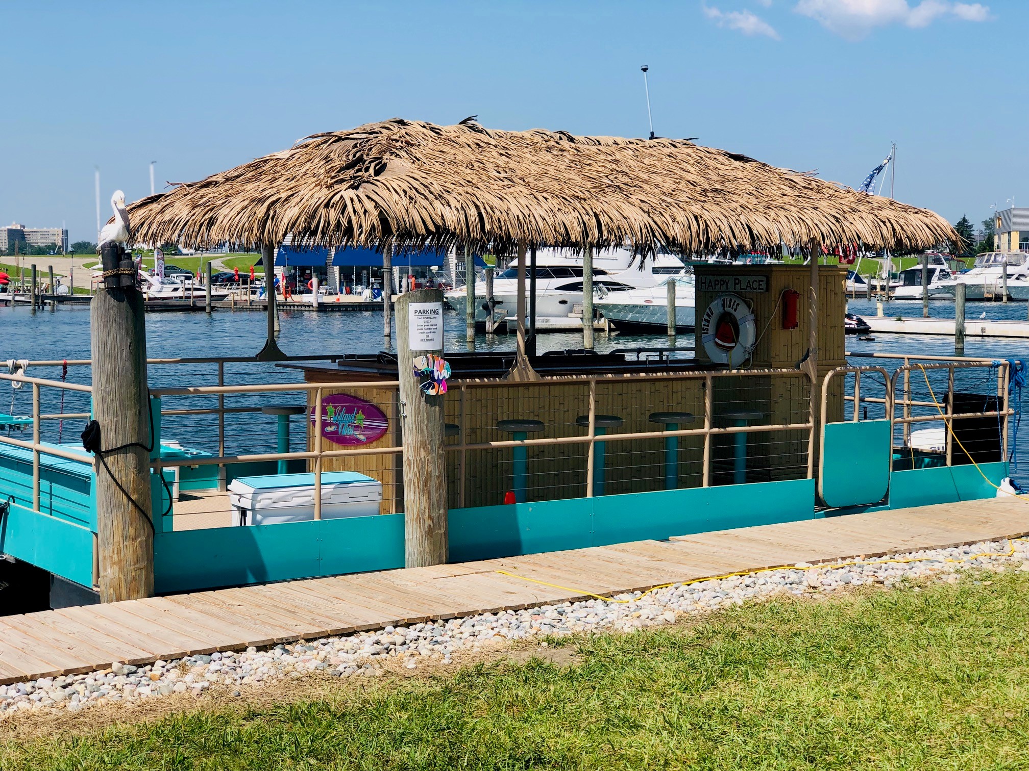 Aloha Tiki Tours floating Tiki bar boats - mlive.com