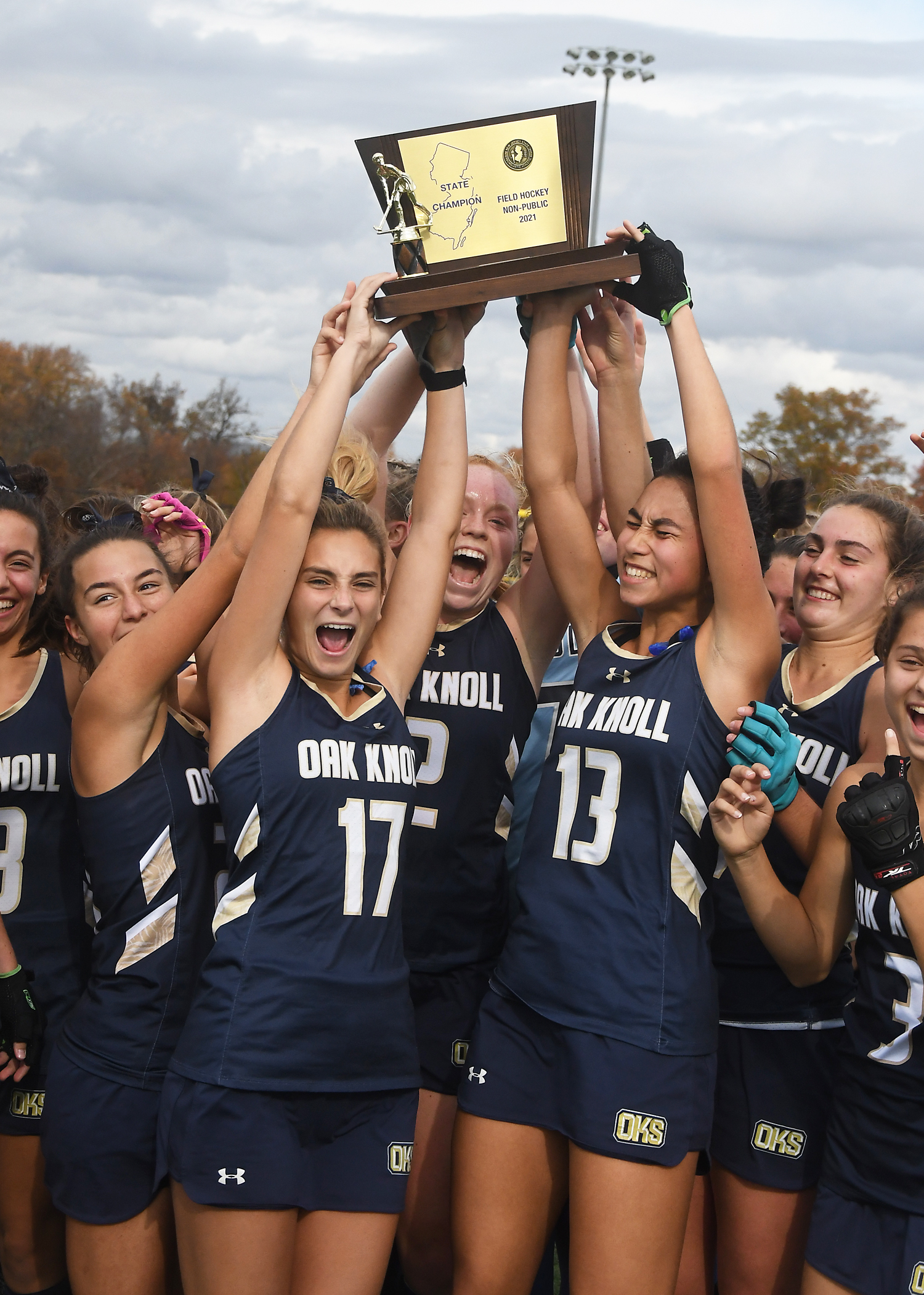 Oak Knoll Field Hockey defeats Camden Catholic 4-1 to win the State Non ...