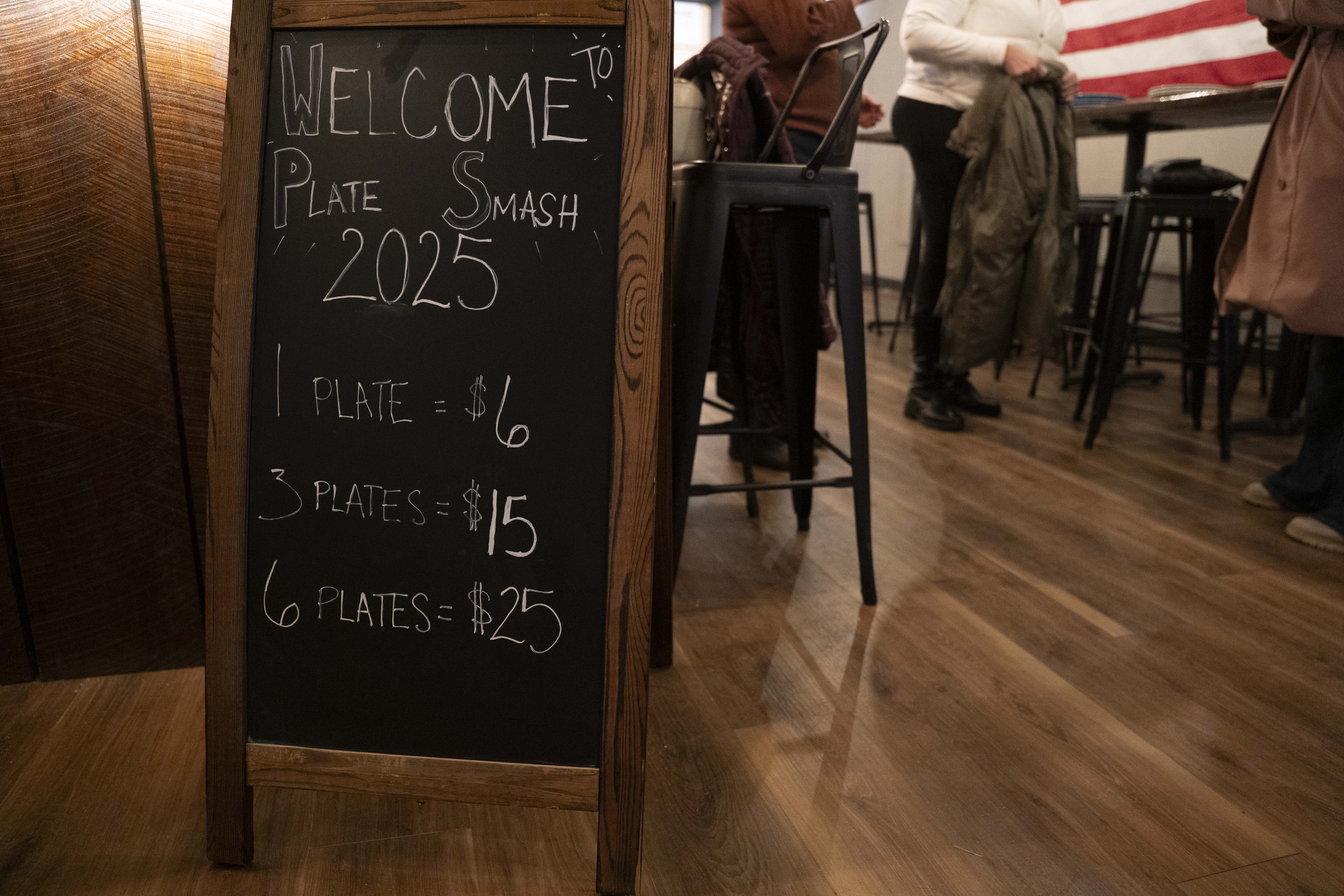 Axecadia hosts second annual Let it Go Plate Smash Party - mlive.com