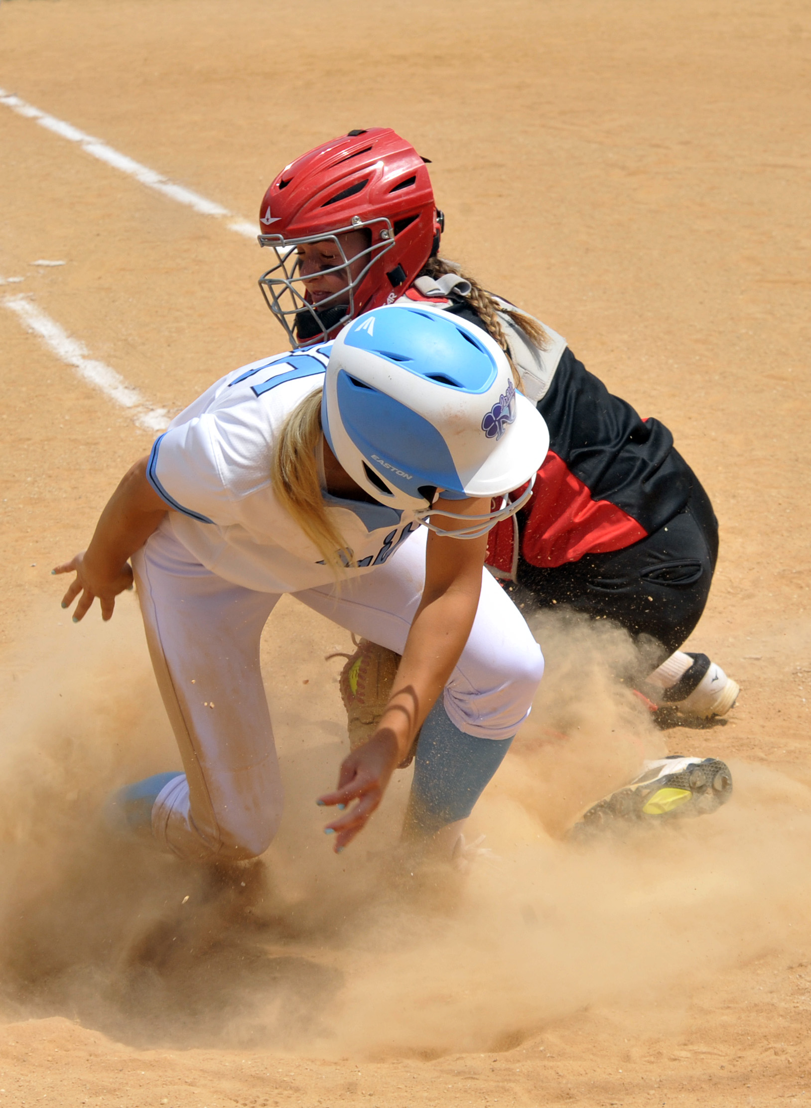 High School Softball Robbinsville High School at Notre Dame High School ...