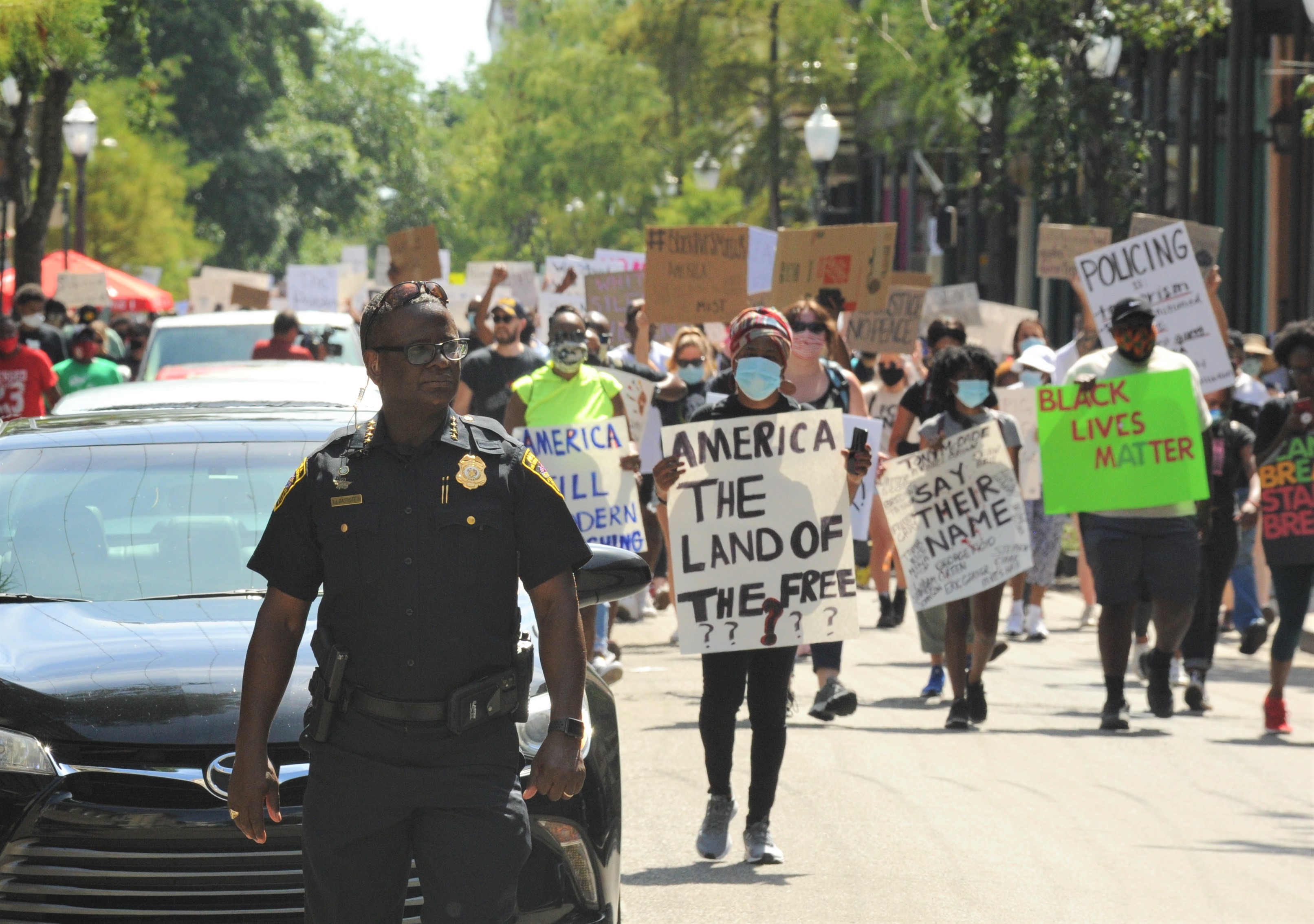 Protestors march across Alabama - al.com