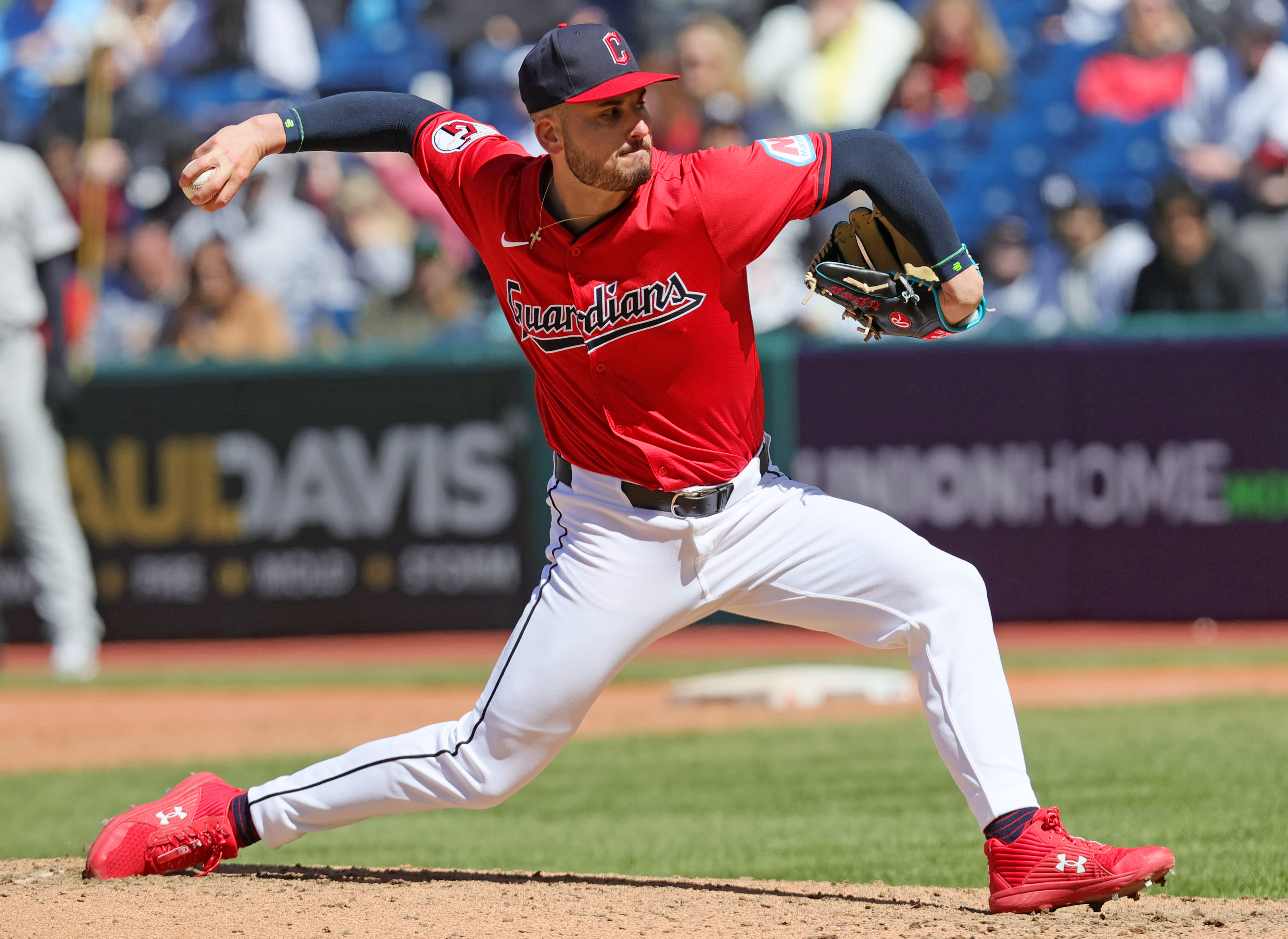 Cleveland Guardians vs. New York Yankees, game 1, April 13, 2024 ...