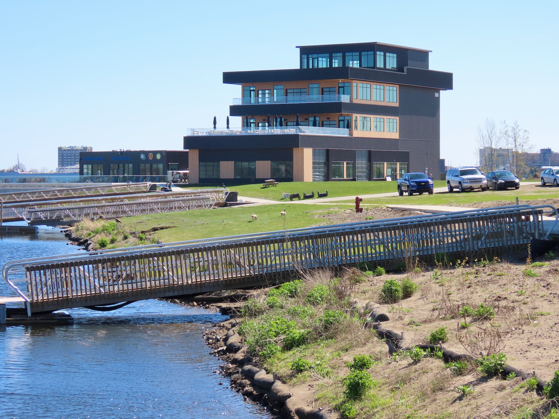 Adelaide Pointe opens with controversy on Muskegon Lake - mlive.com