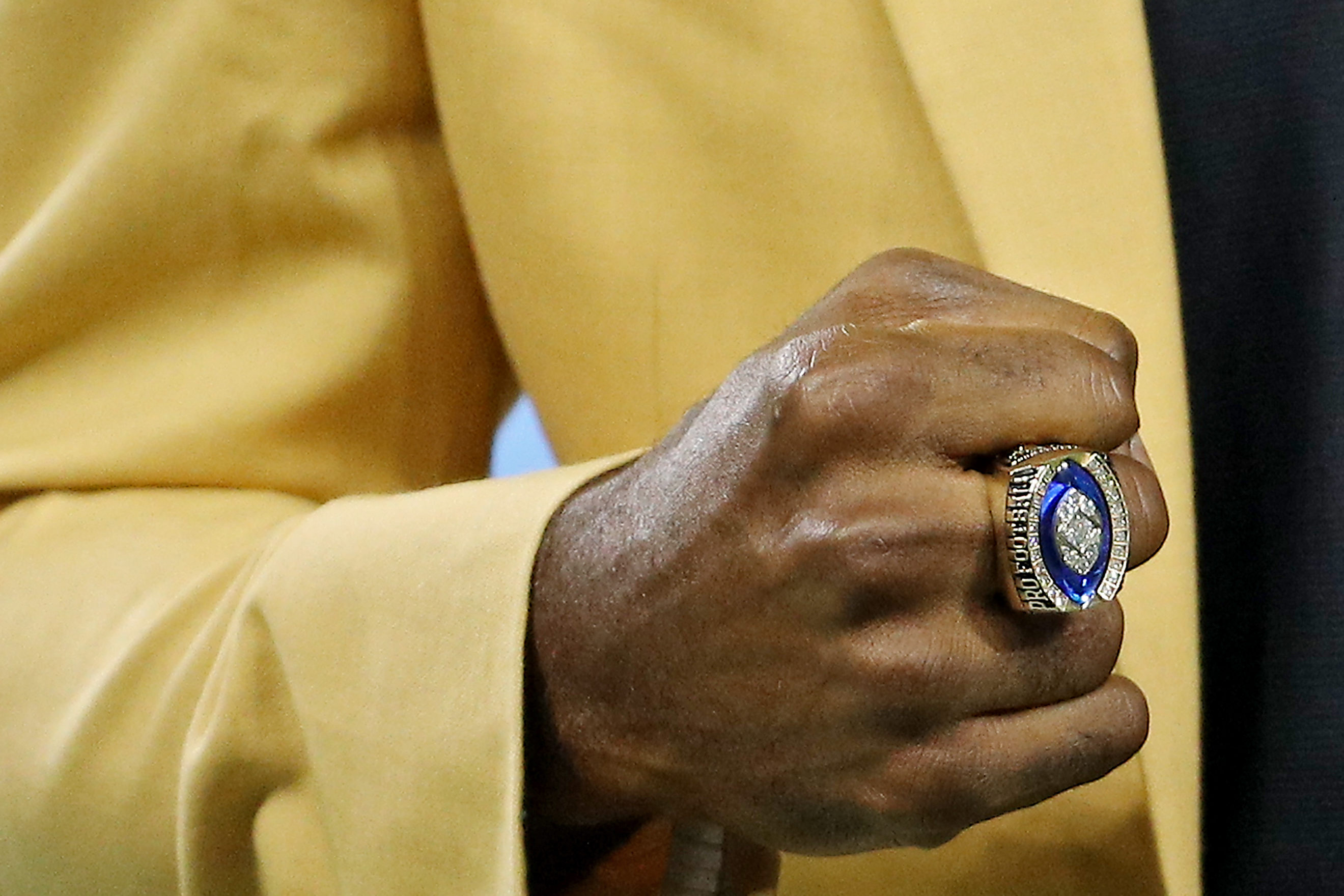 Calvin Johnson Pro Football Hall of Fame Halftime Ceremony – September ...