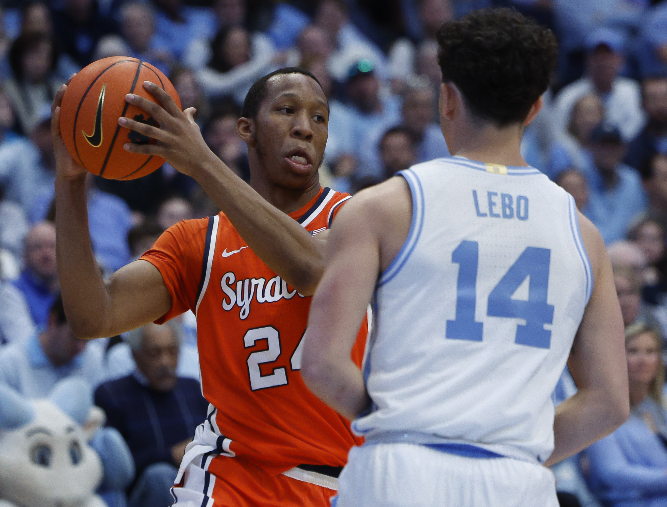 Syracuse men’s basketball 2024: The Orange vs North Carolina Tar Heels ...