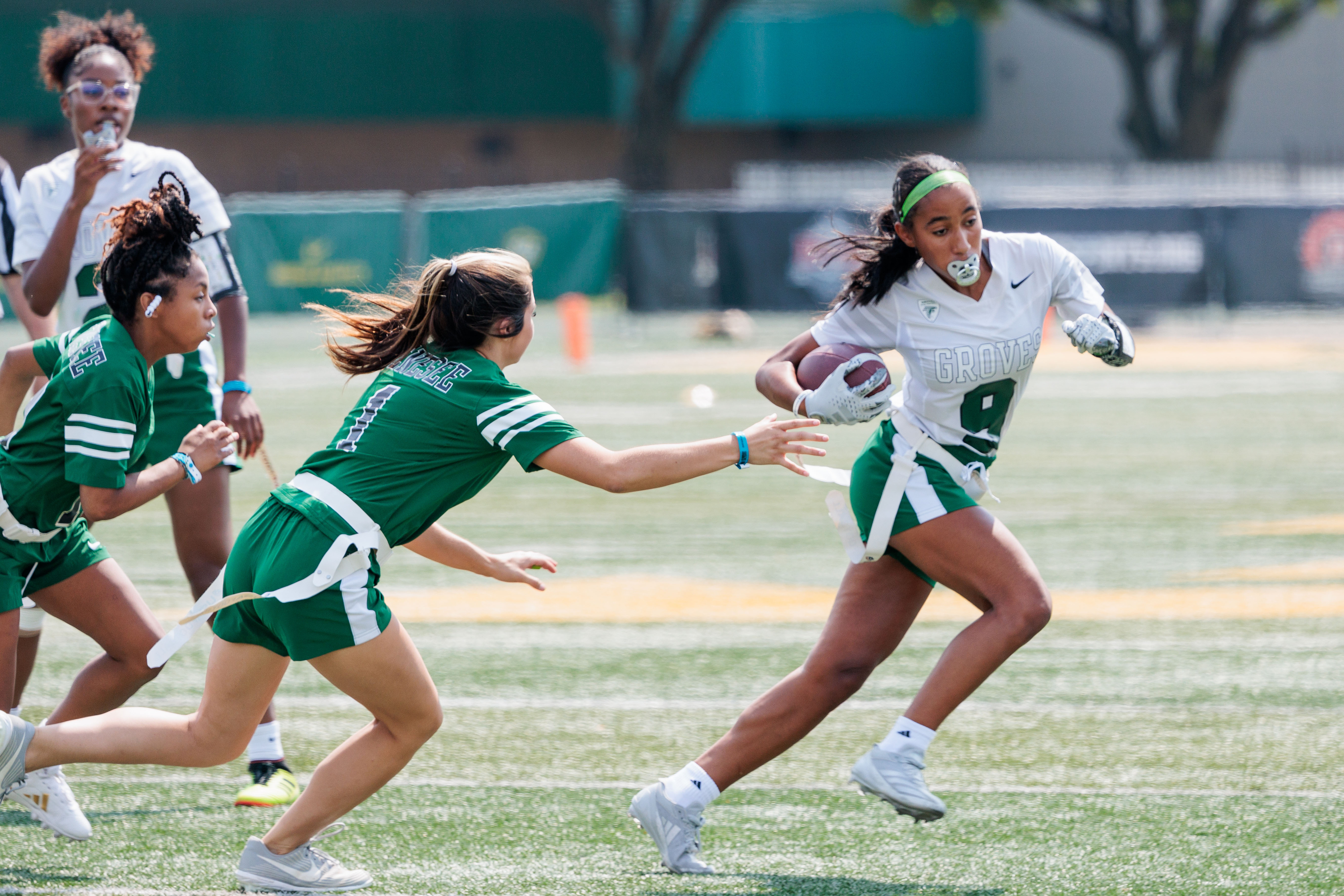 Genesee vs. Birmingham Groves girls high school flag football - mlive.com