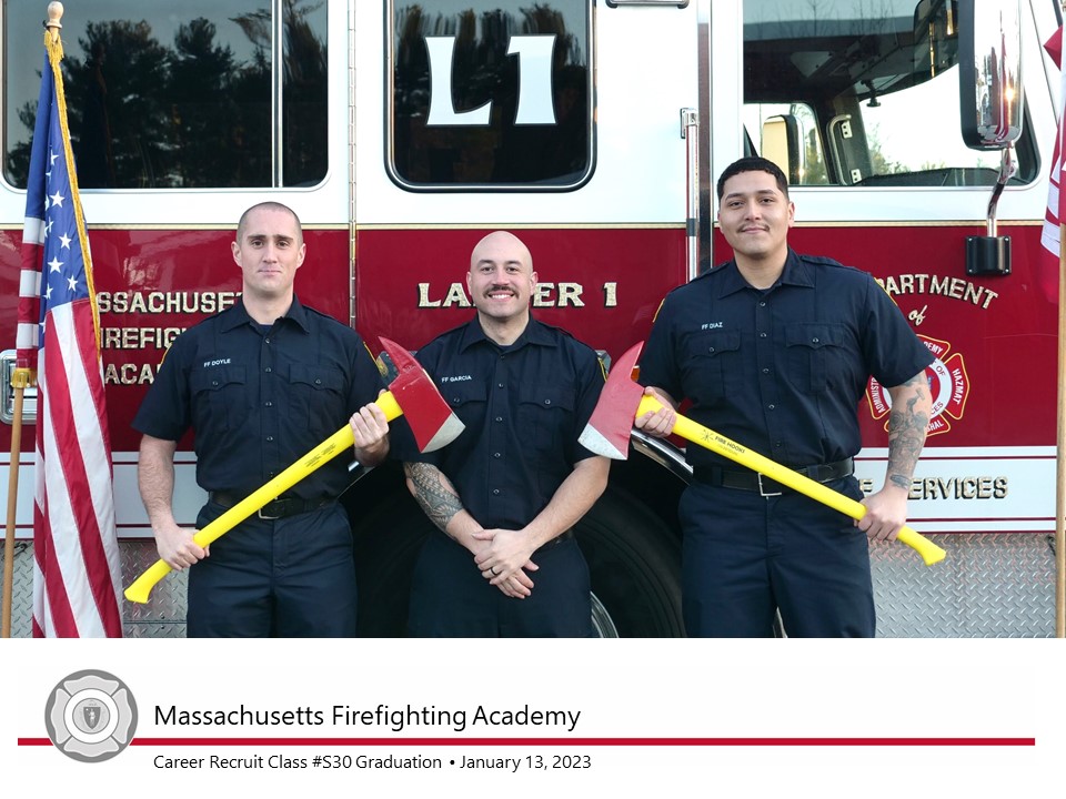 Massachusetts Firefighters Academy graduates - masslive.com