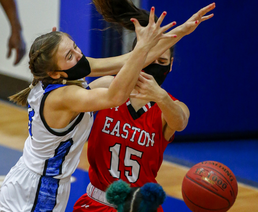 Nazareth girls basketball hosts Easton on Feb. 6, 2021 ...
