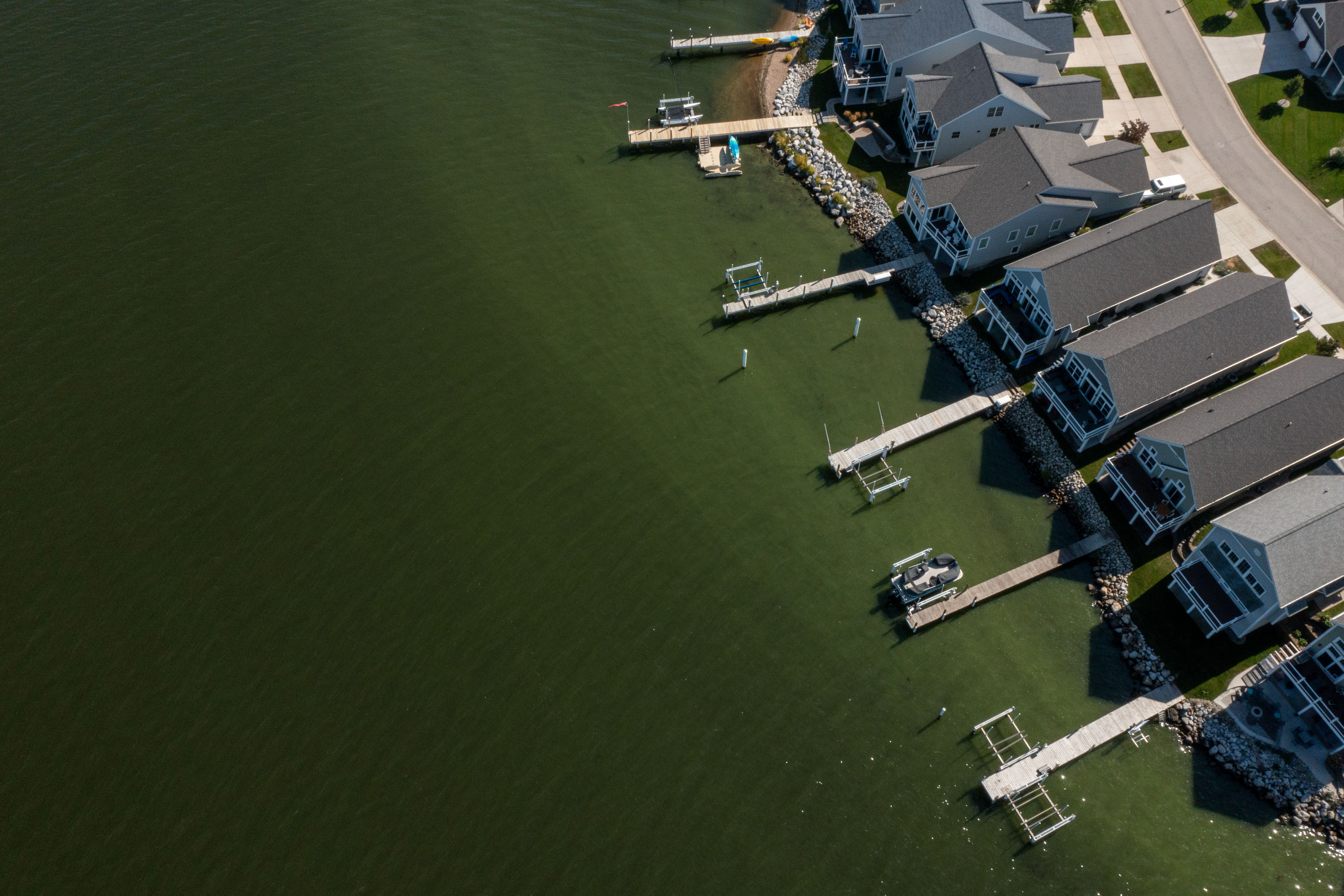 Algae bloom on Muskegon Lake - mlive.com