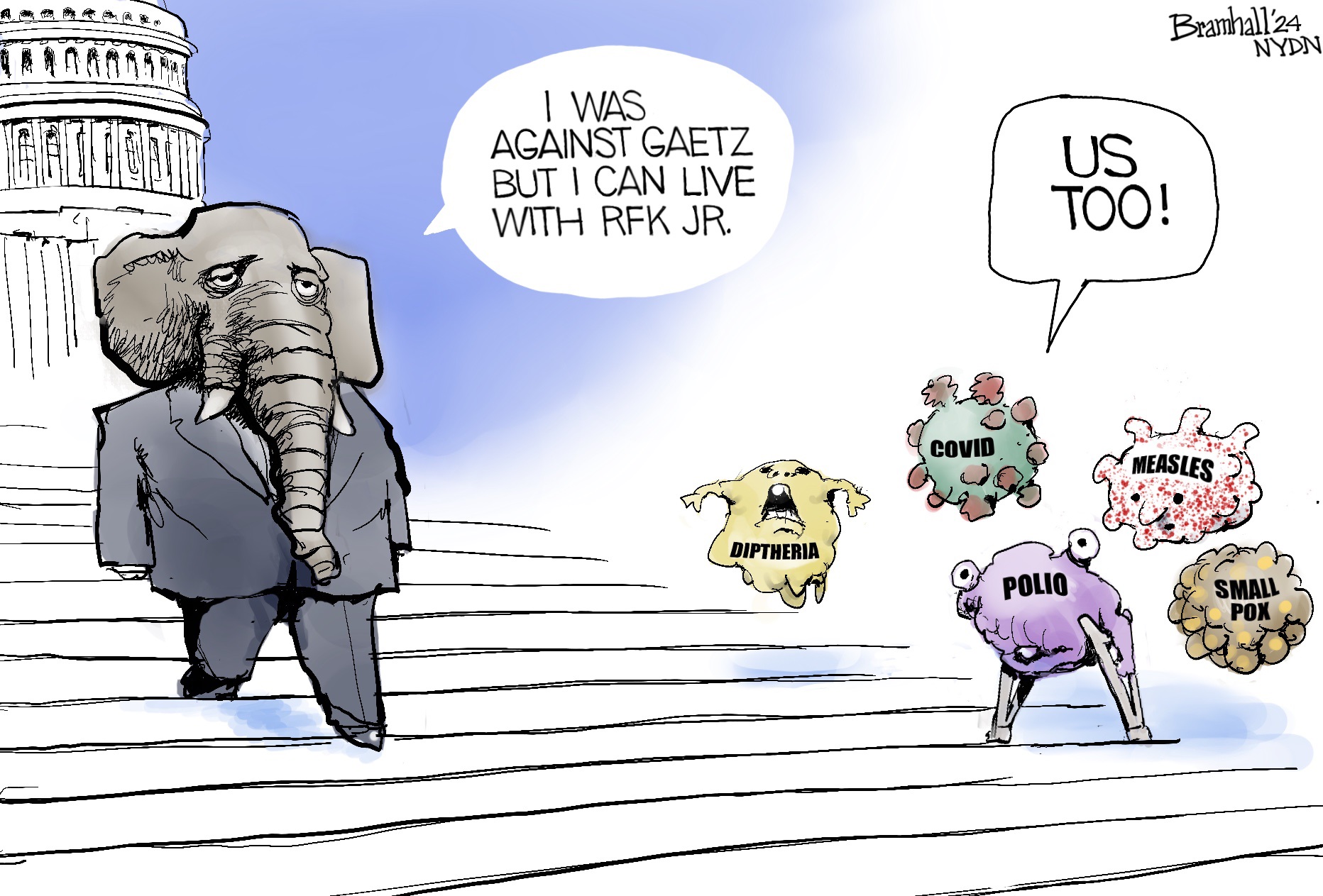 Editorial cartoons for Dec. 1, 2024 - oregonlive.com