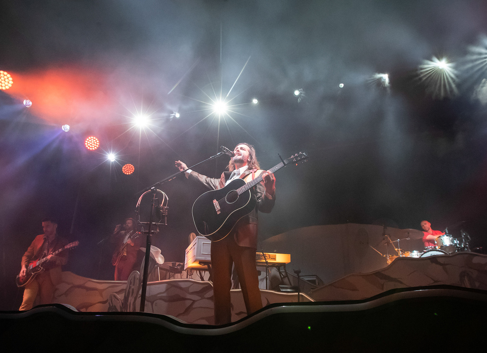 Lord Huron performs at Riverfront Park as part of Harrisburg University ...