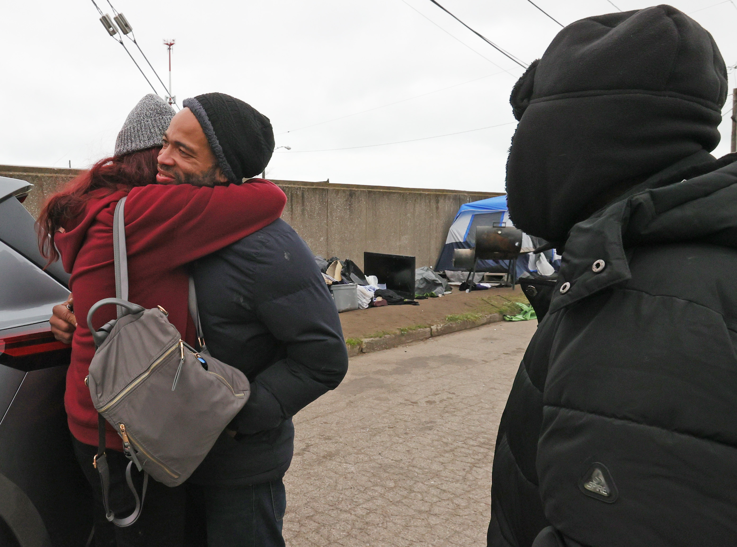 Homeless encampments in Cleveland, November 9, 2023 - cleveland.com