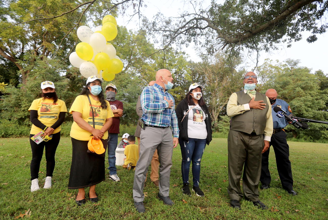 Dulce Maria Alavez vigil in Bridgeton, Sept. 16, 2020 - pennlive.com