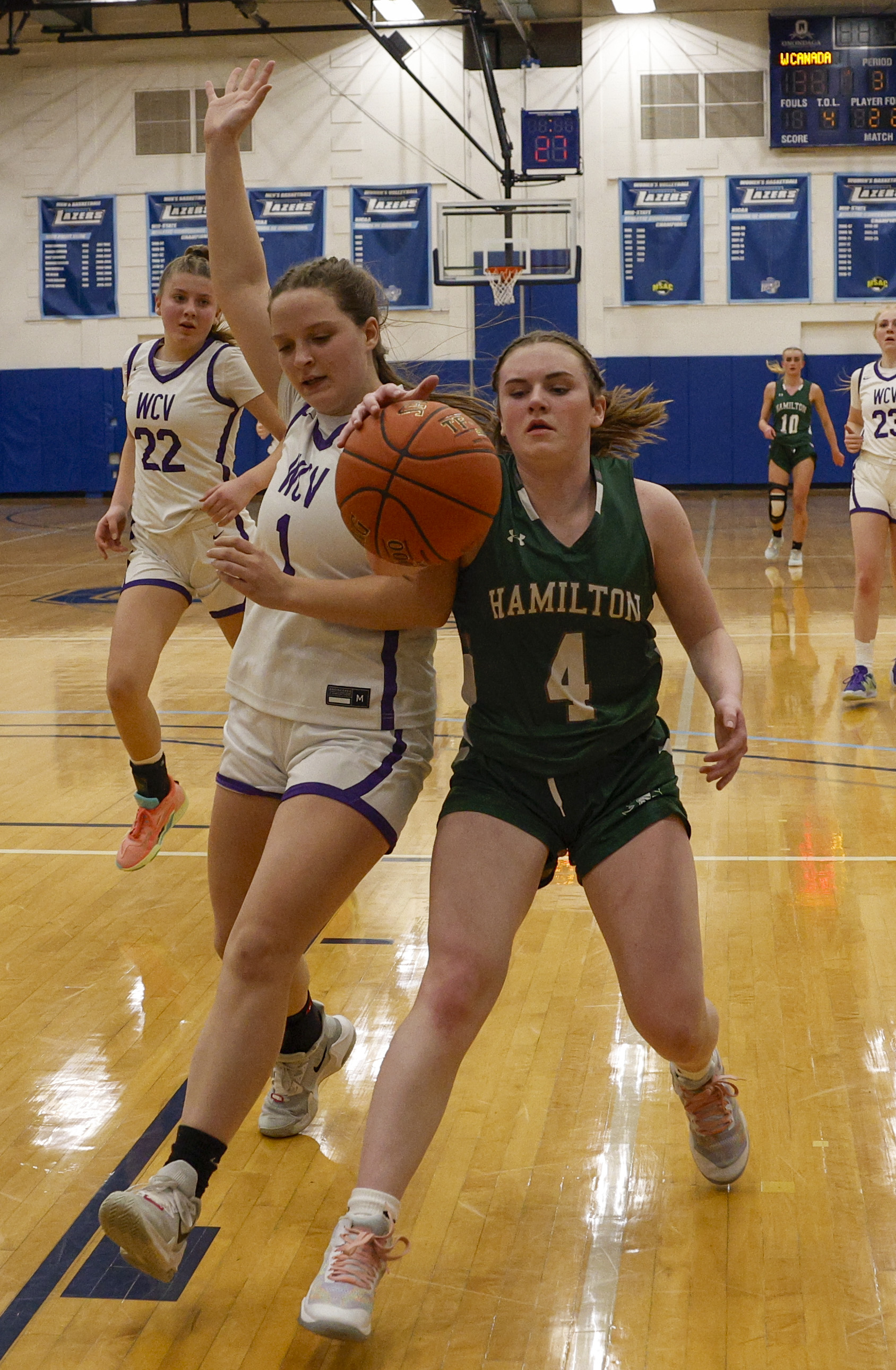 Hamilton girls basketball dominates West Canada for the girls Section ...