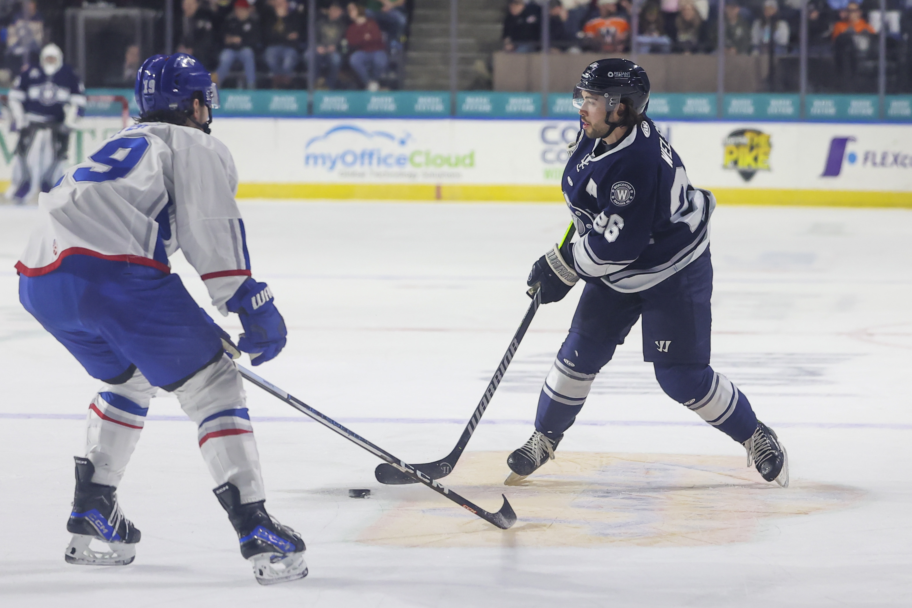 Worcester Railers vs. Trois-Rivières Lions 3-2-24 - masslive.com