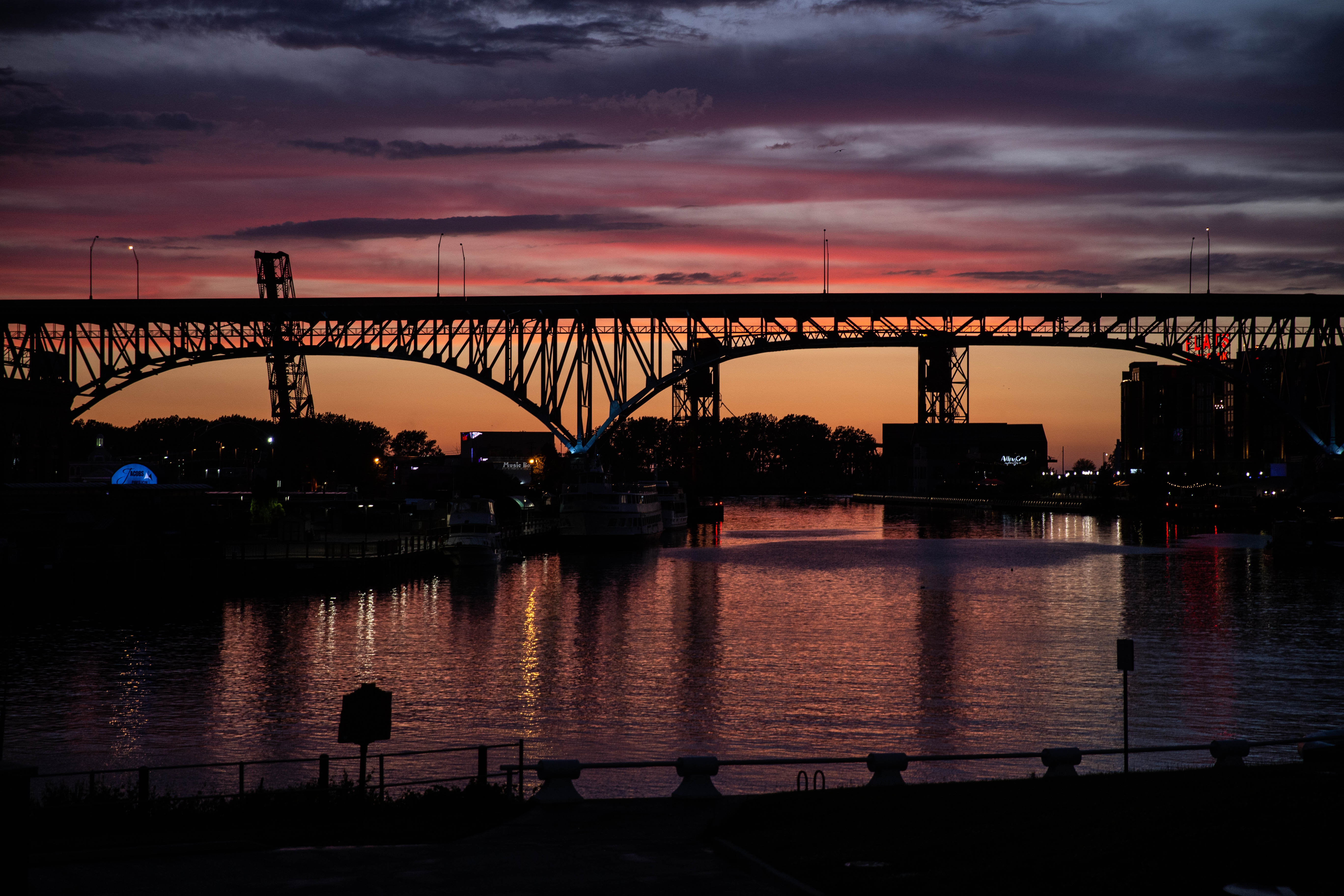 Spectacular sunset over Cleveland on Wednesday evening - cleveland.com