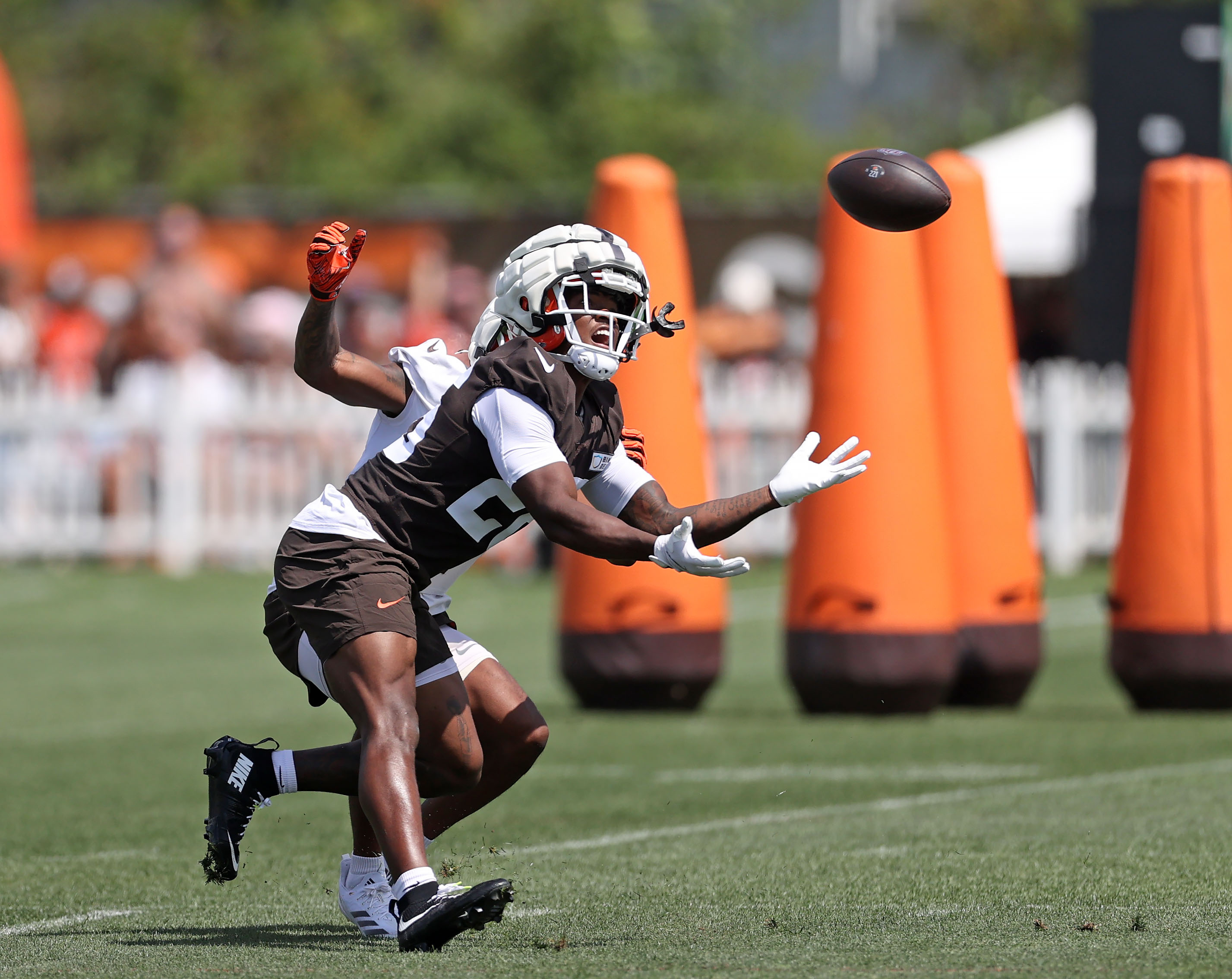 Cleveland Browns cornerback Myles Harden, August 22, 2024 - cleveland.com