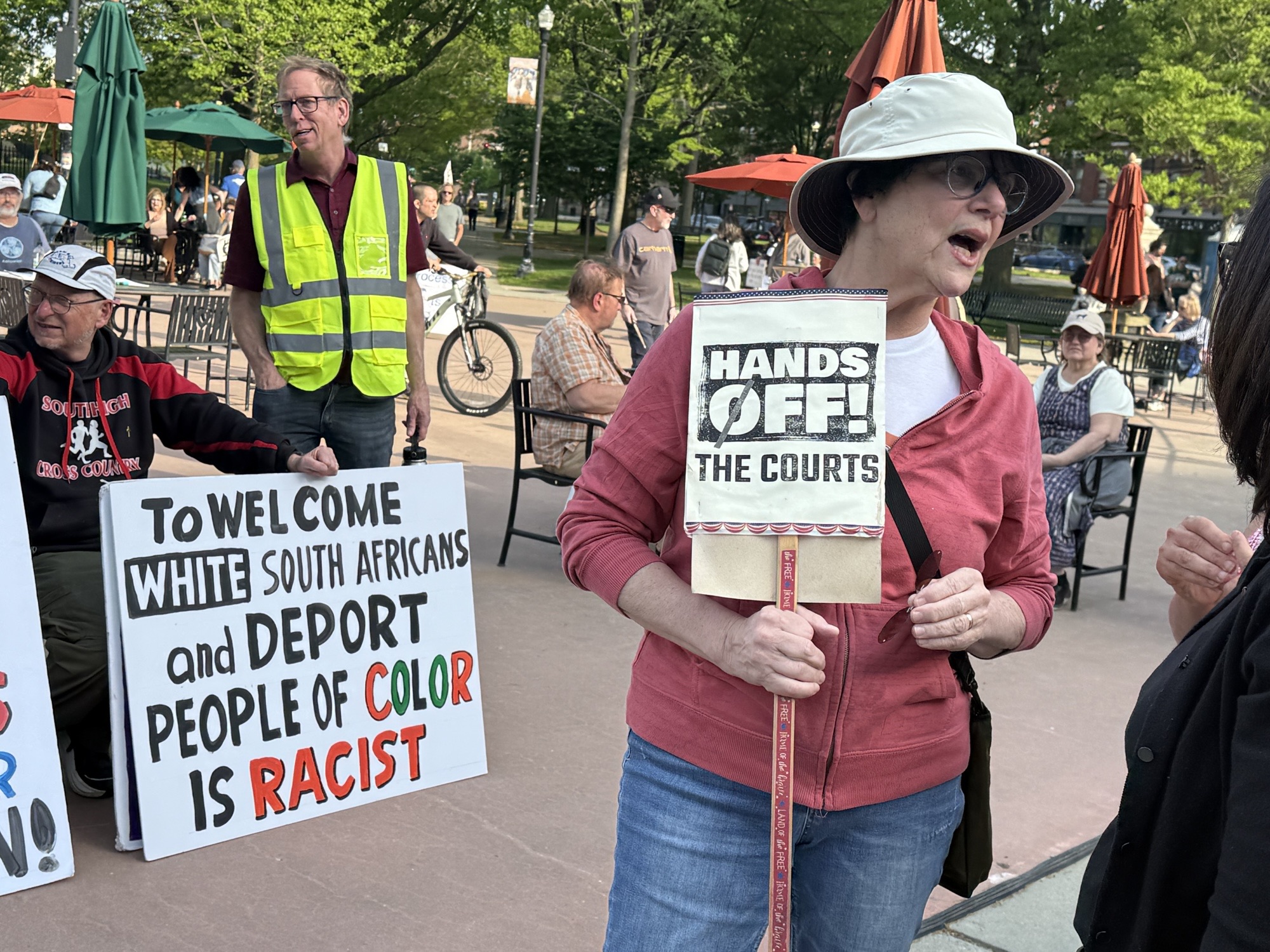 Worcester ICE protest - masslive.com