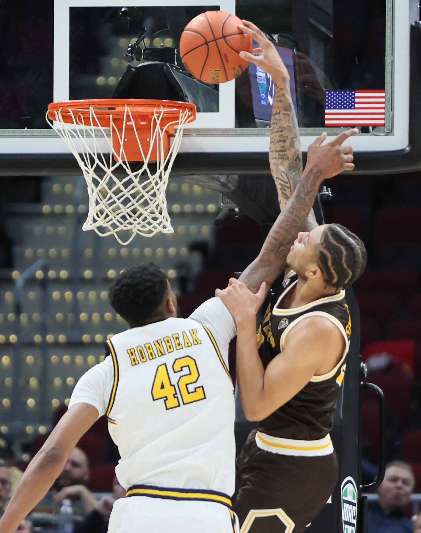 Kent vs. Western Michigan in men's MAC Tournament quarterfinals, March ...