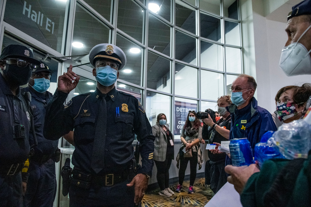 Tensions rise as Detroit finishes counting election ballots - mlive.com