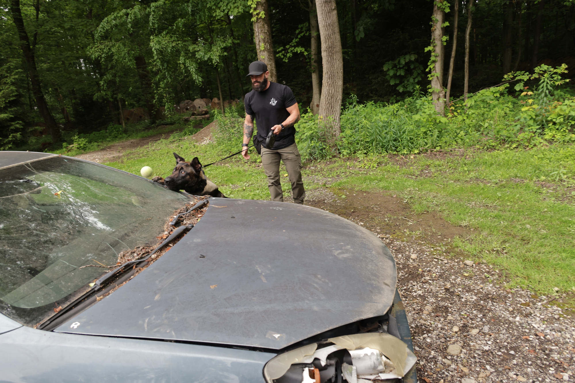 K9 Chinook and officer Puszakowski on the streets of Euclid - cleveland.com