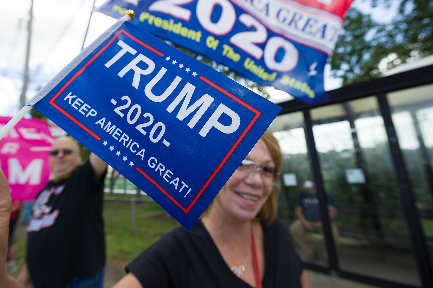 Pro-Trump Rally in Parsippany - nj.com