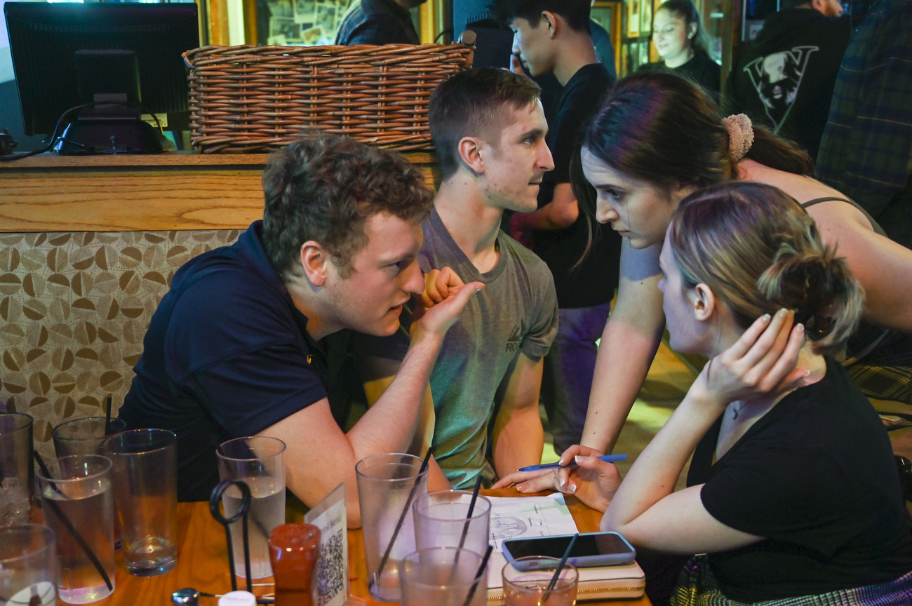 Joshua Bosman hosts trivia at the Brown Jug - mlive.com