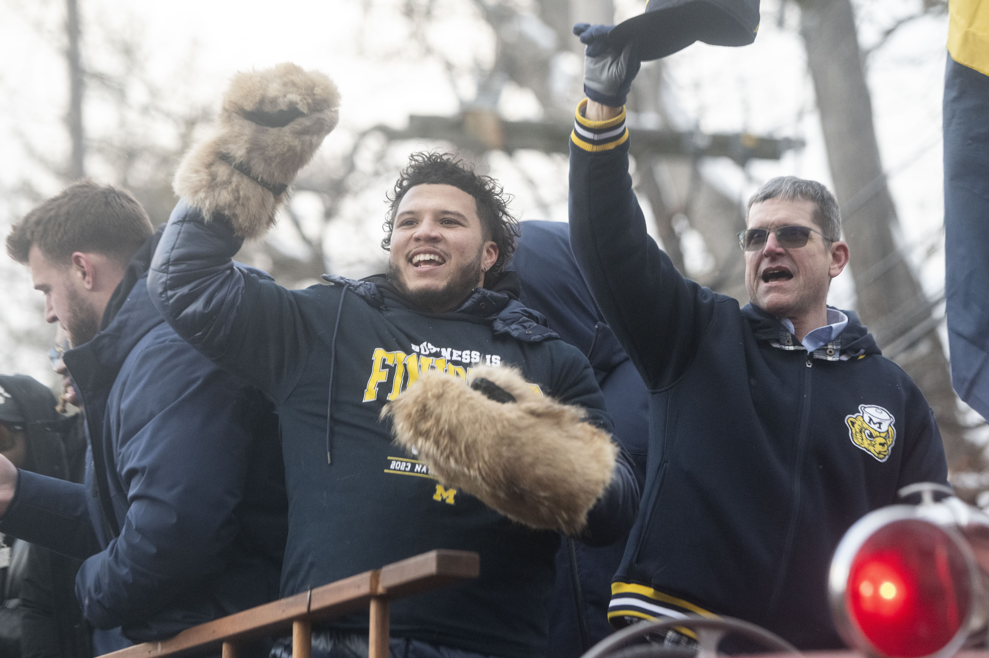 Michigan football celebrated as national champions at parade in Ann ...