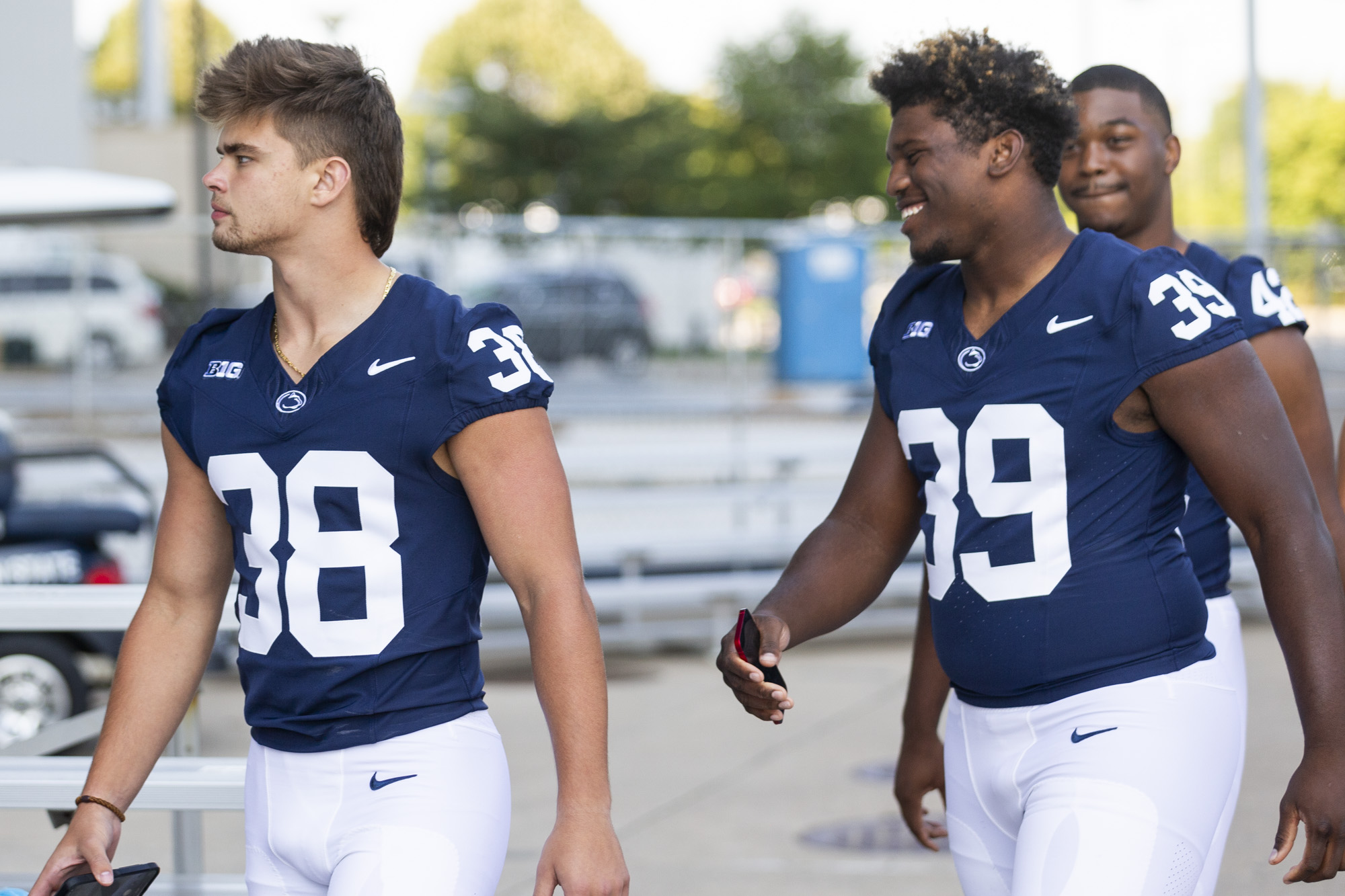Penn State freshmen at football picture day - pennlive.com