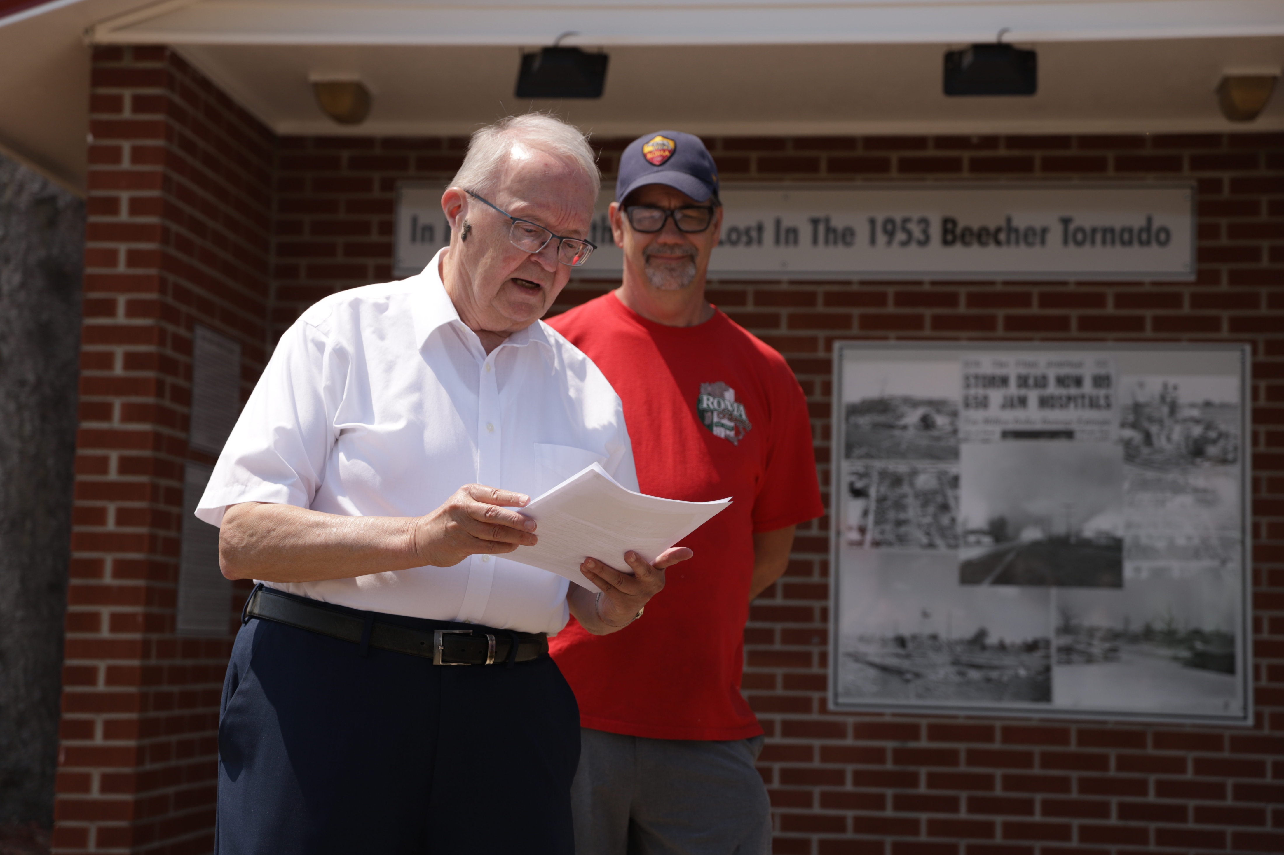 Beecher tornado memorial service marks 70 years since the disaster ...