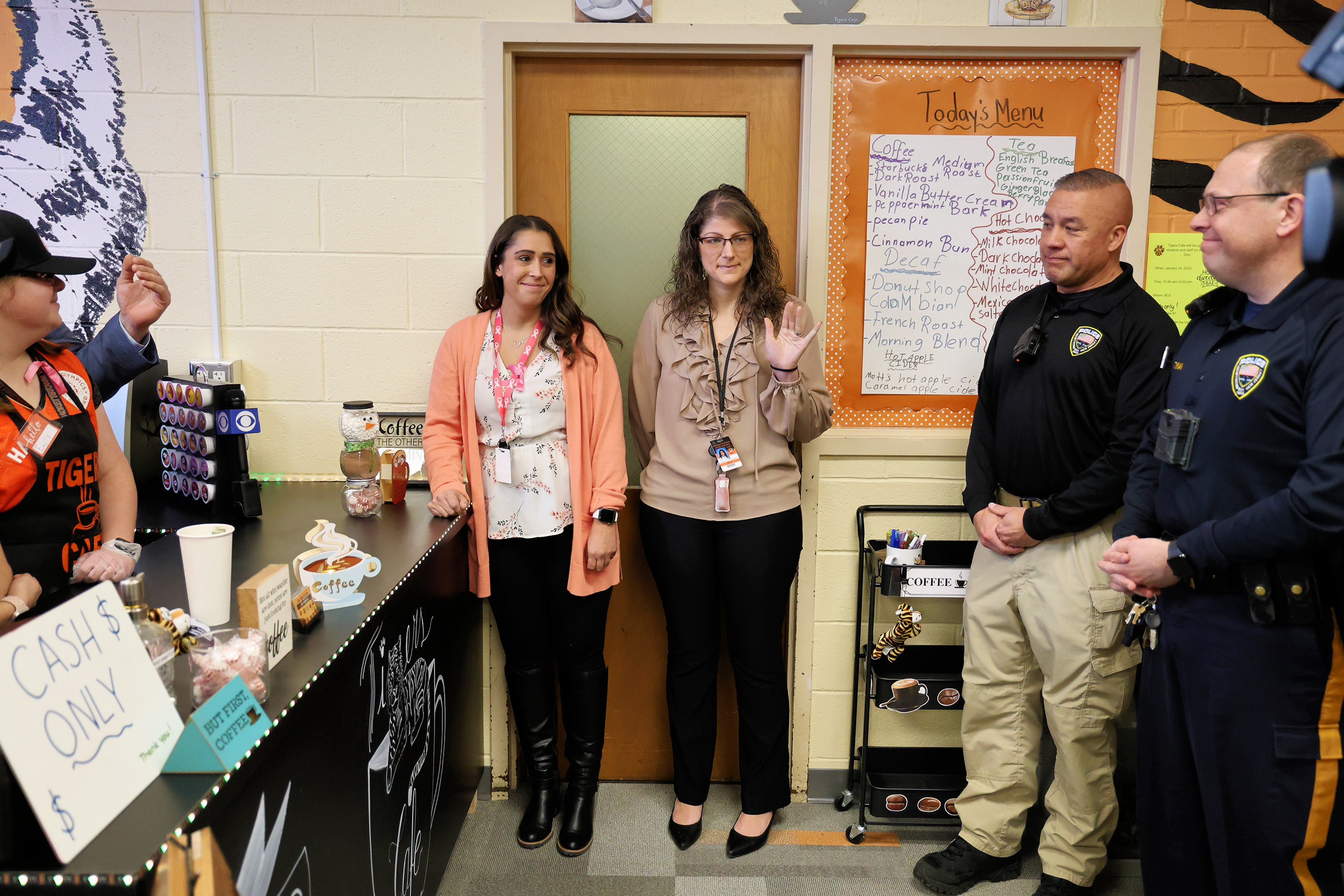 Grand Opening of Tiger Cafe at Hackettstown High School ...