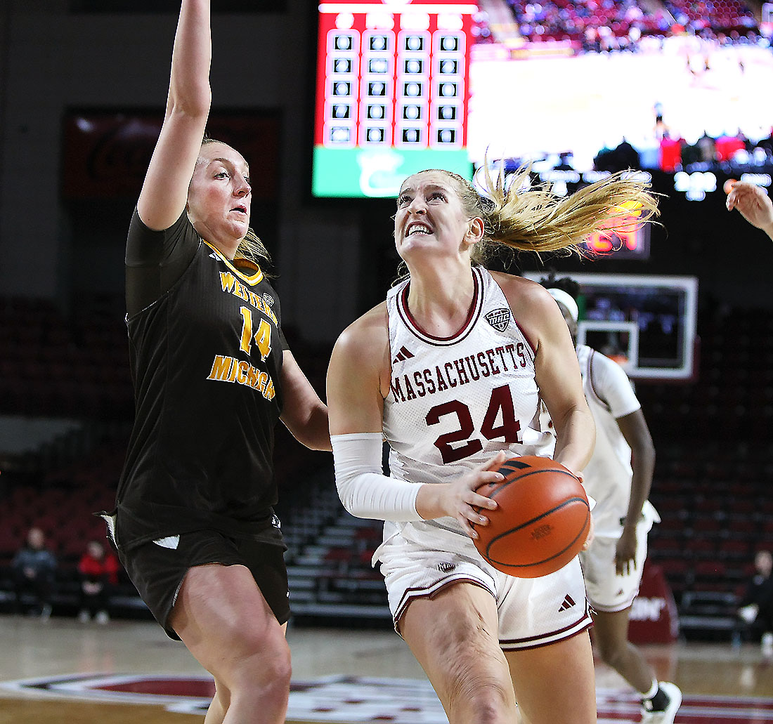 UMass Women's Basketball vs Western Michigan 12/31/25 - masslive.com