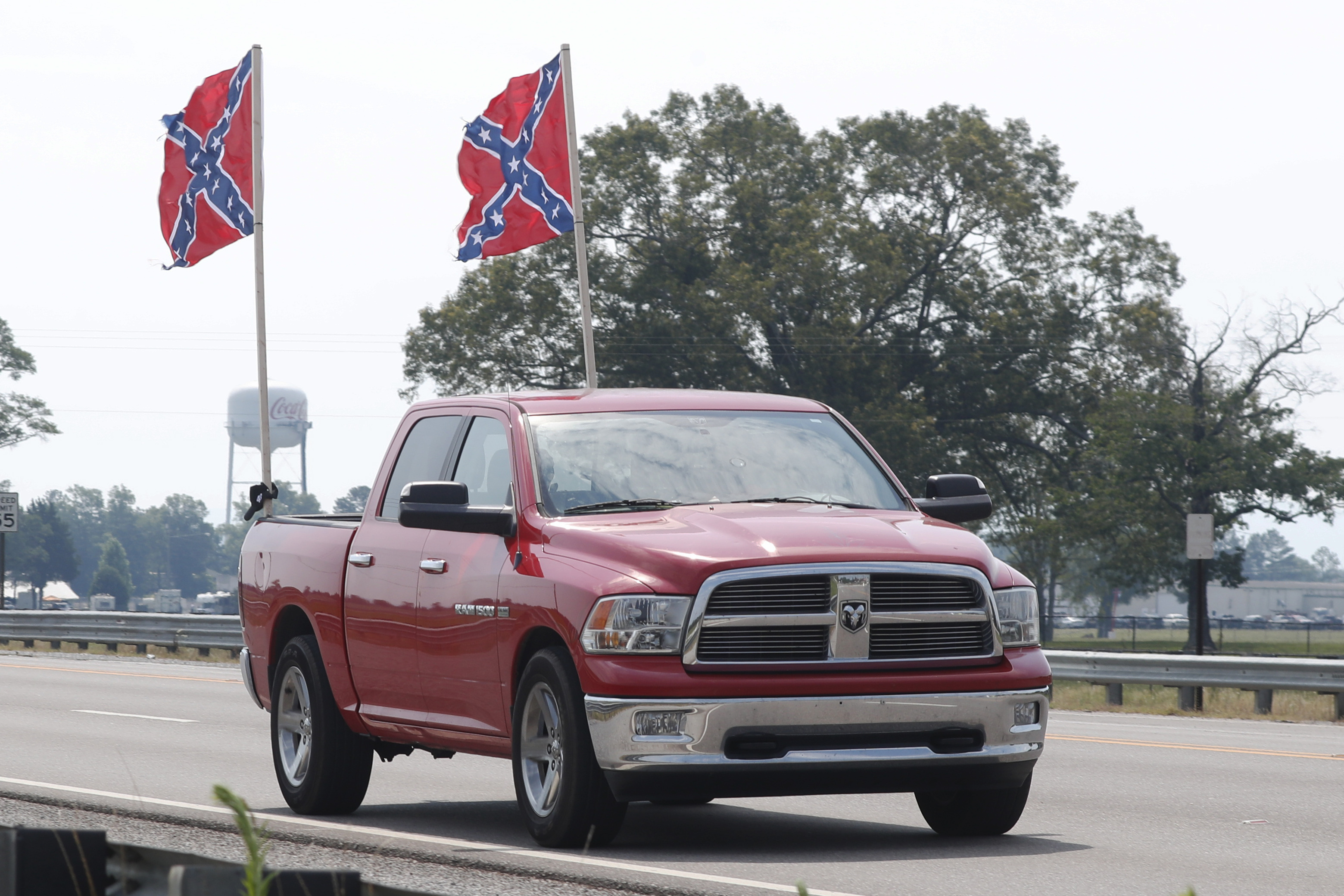 Rebel Flag Dodge Ram