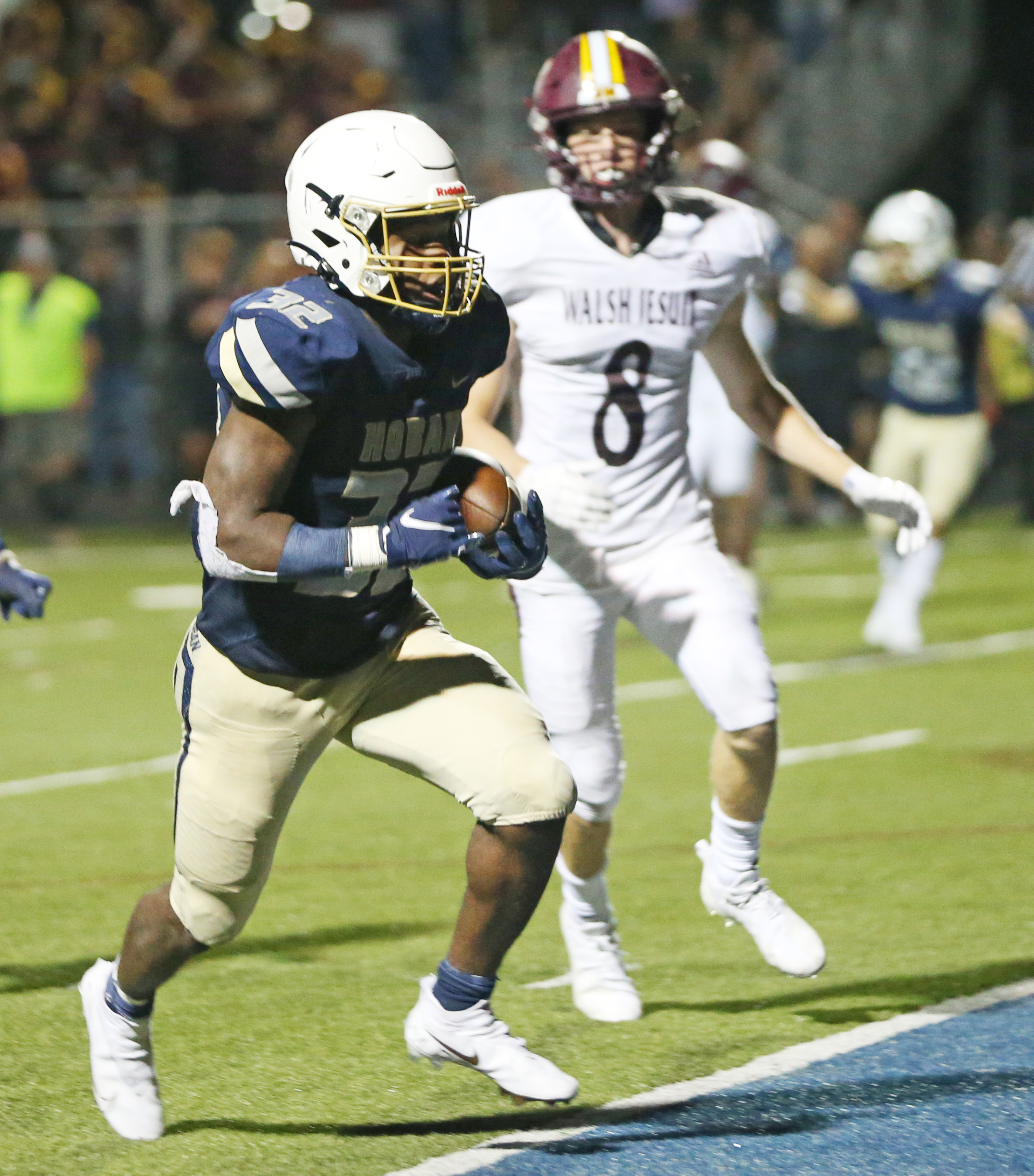 Archbishop Hoban vs. Walsh Jesuit in high school football, September 3 ...