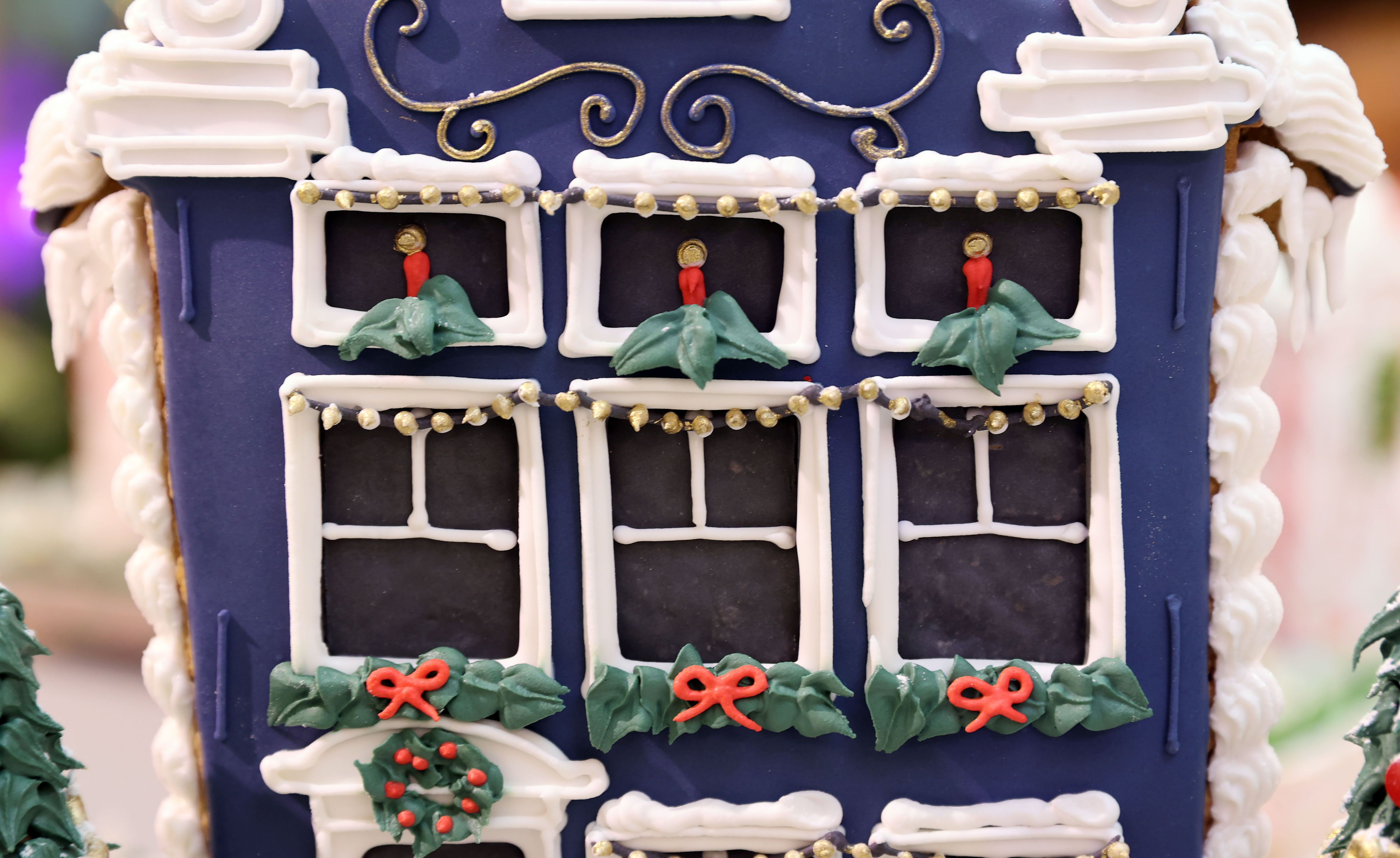 Gingerbread displays at Cleveland Botanical Garden, November 17, 2022 ...