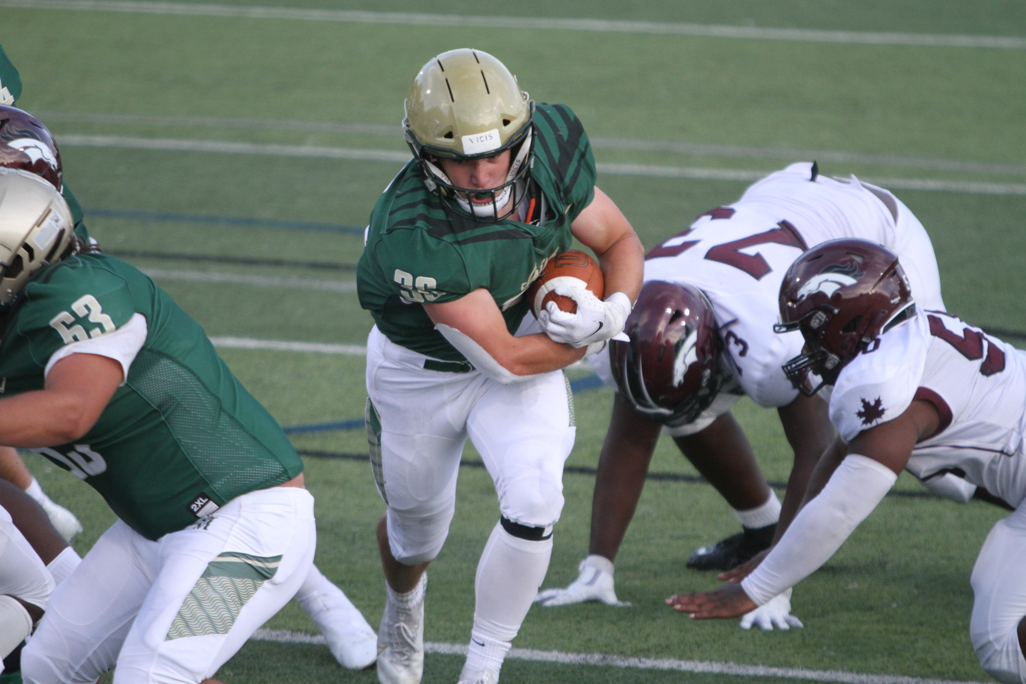 Maple Heights at St. Vincent-St Mary Football, August 29, 2020 ...