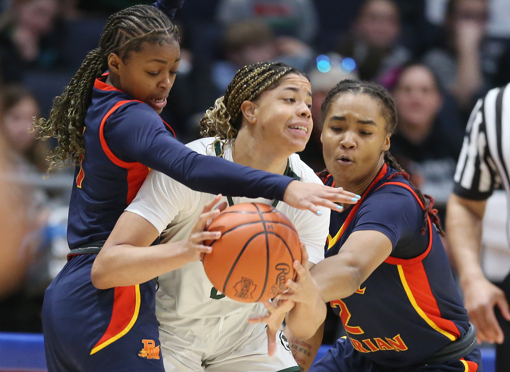 High school girls basketball D2 final: Laurel vs. Purcell Marian, March ...