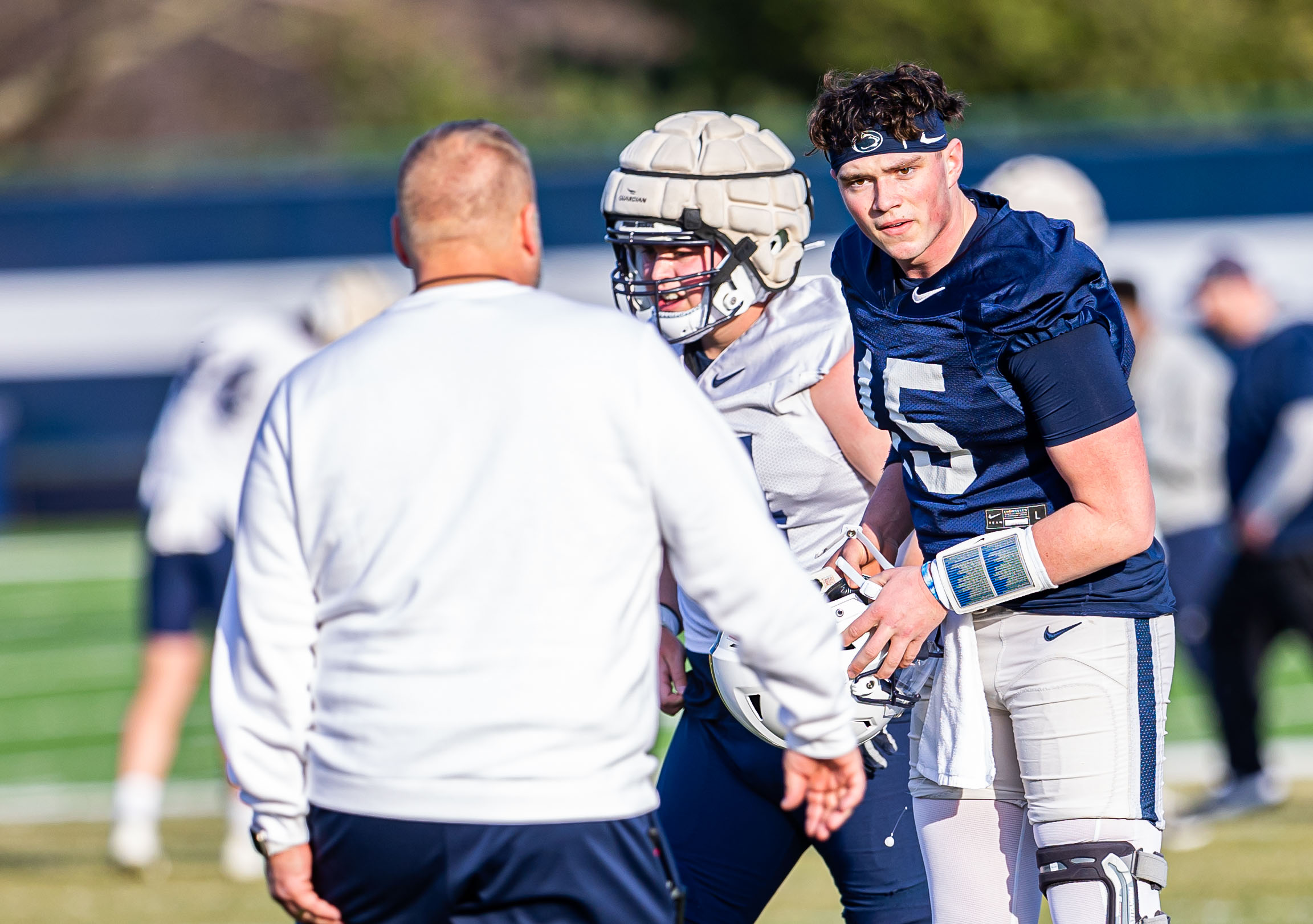 First day of Penn State Football spring practice, March 12, 2024 ...