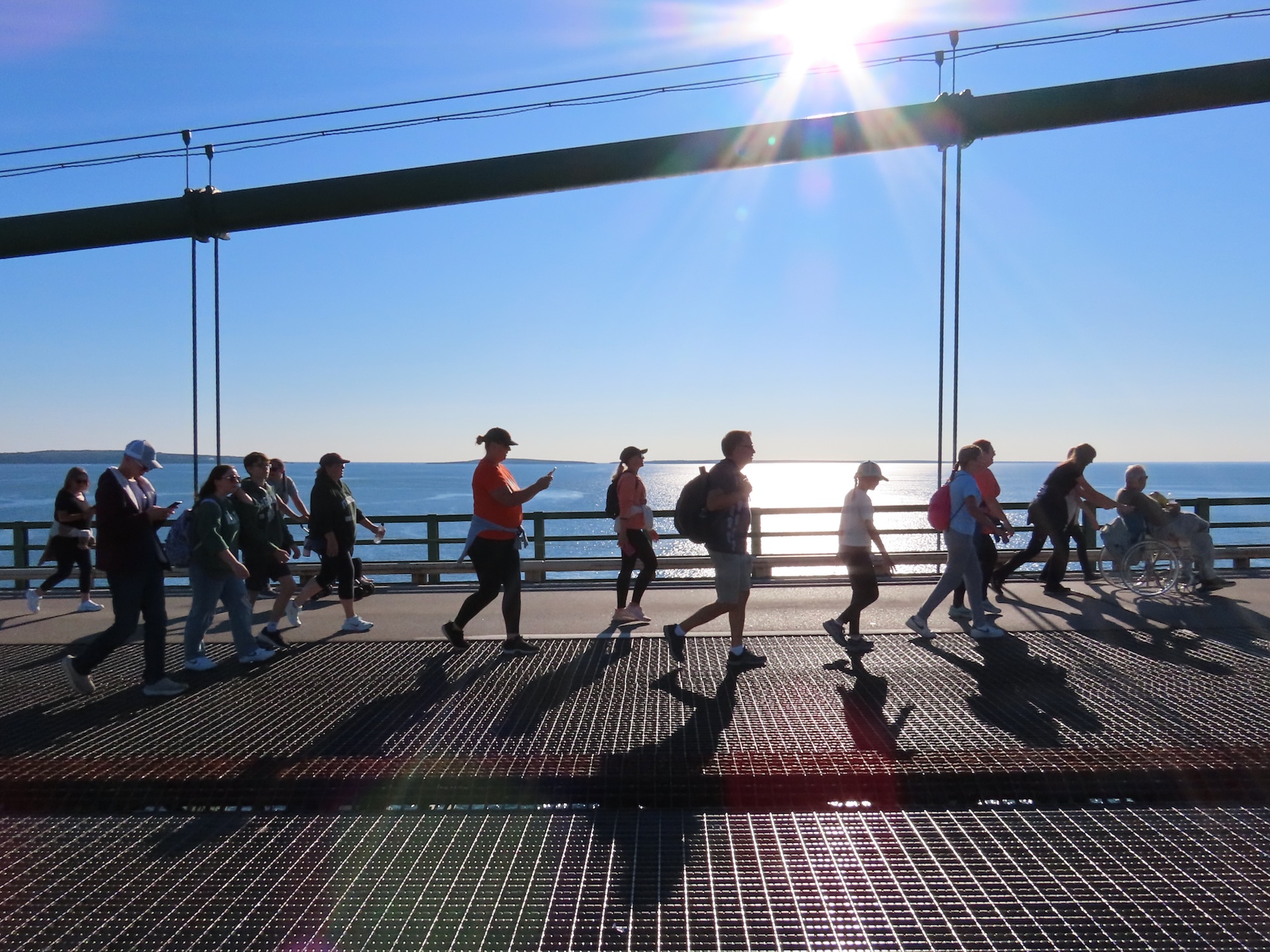 30k cross Mackinac Bridge on Labor Day 2024 - mlive.com