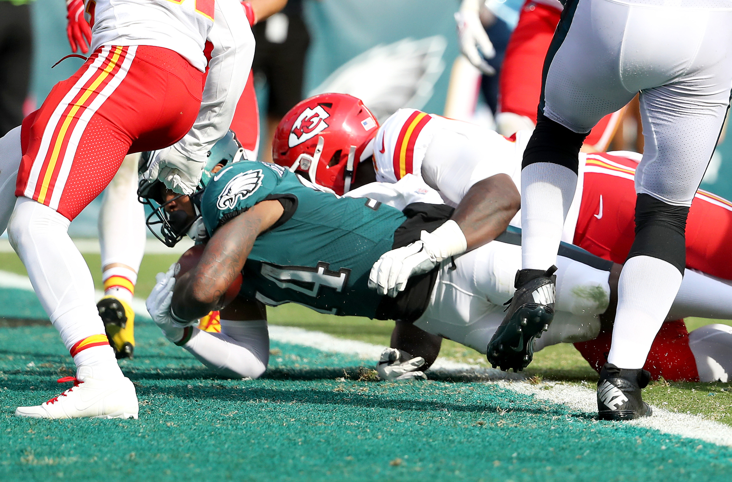 Kansas City Chiefs vs. Philadelphia Eagles, Oct. 3, 2021 ...