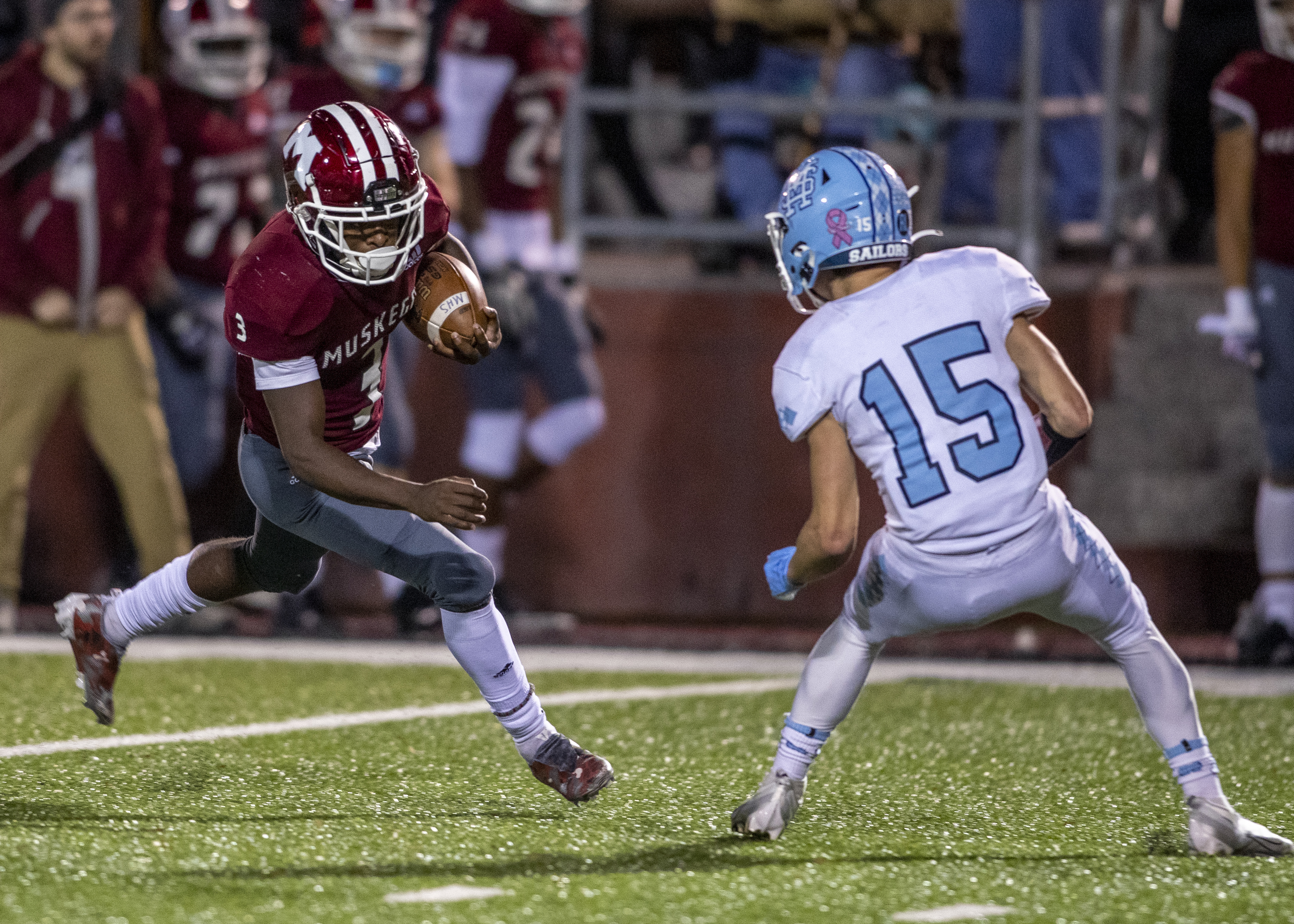 Muskegon football defeats Mona Shores 55-35 - mlive.com