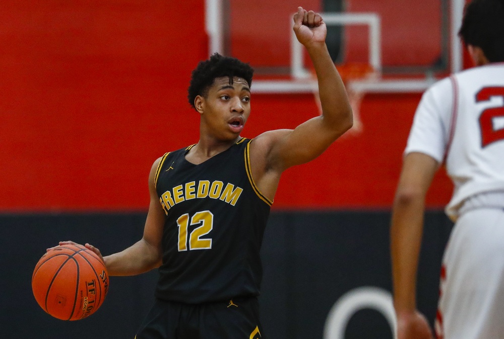 Parkland vs. Freedom in District 11 Class 6A boys basketball ...