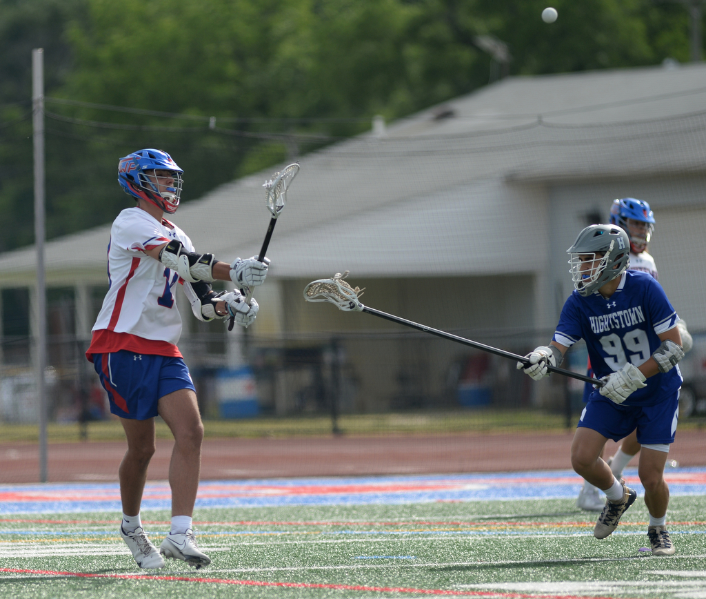 Hightstown vs. Washington Township boys lacrosse, South Jersey Group 4 ...