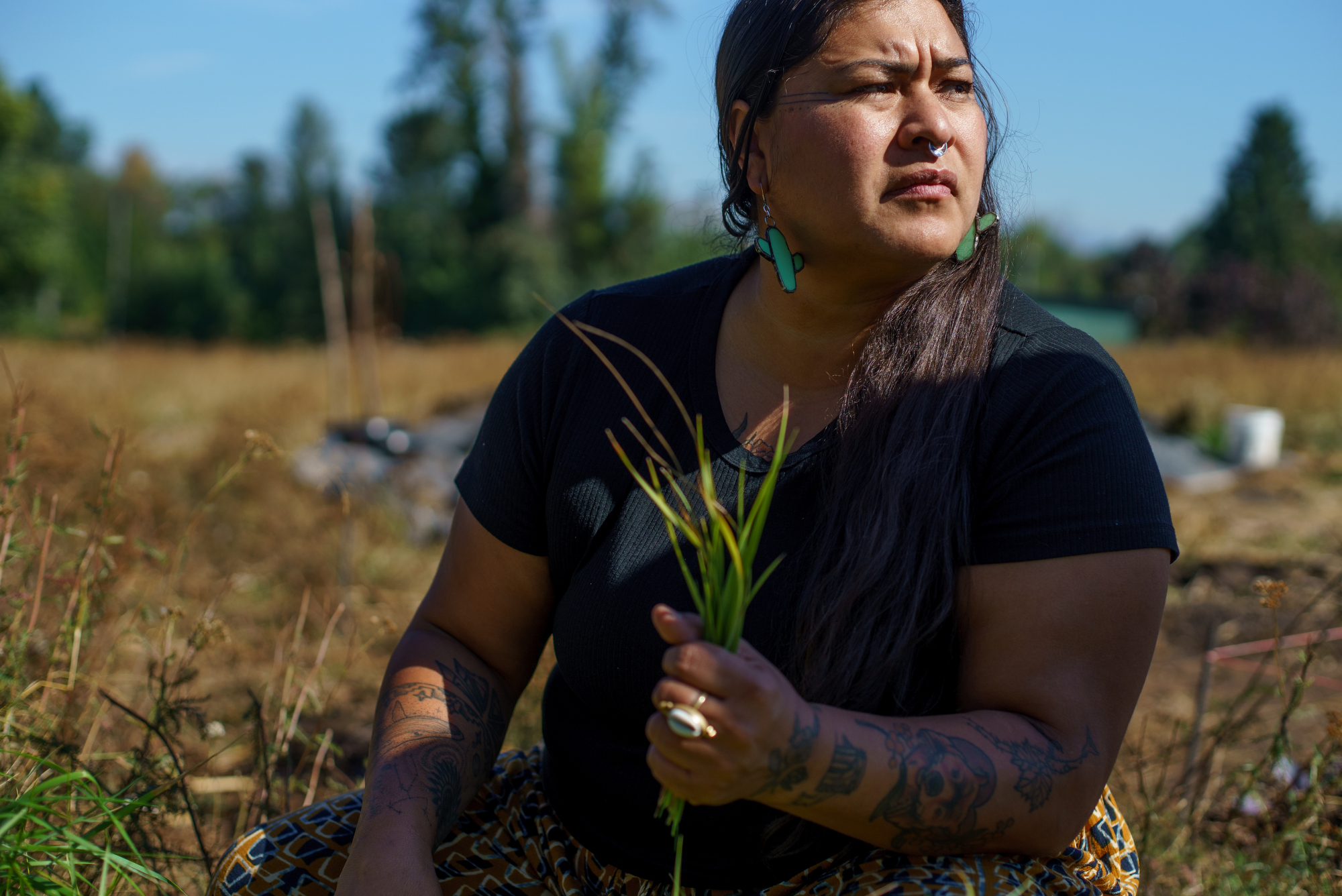 Native American Youth and Family Center's community garden - oregonlive.com